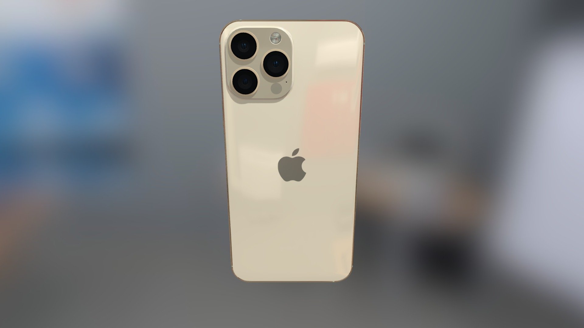 iPhone 13 Pro | Gold - Download Free 3D model by VrStore [9e98b70] - Sketchfab