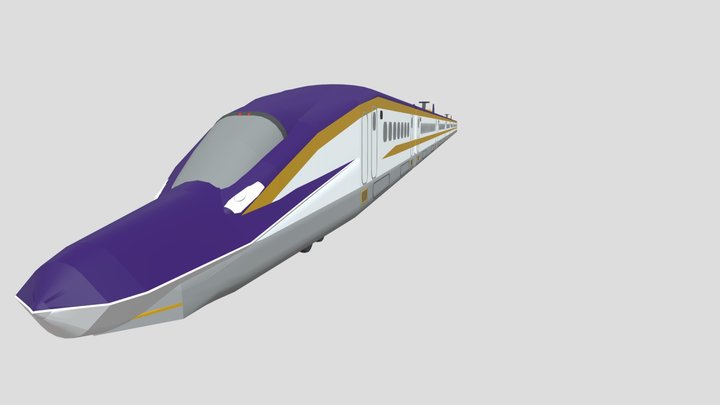 Shinkansen 3D models - Sketchfab