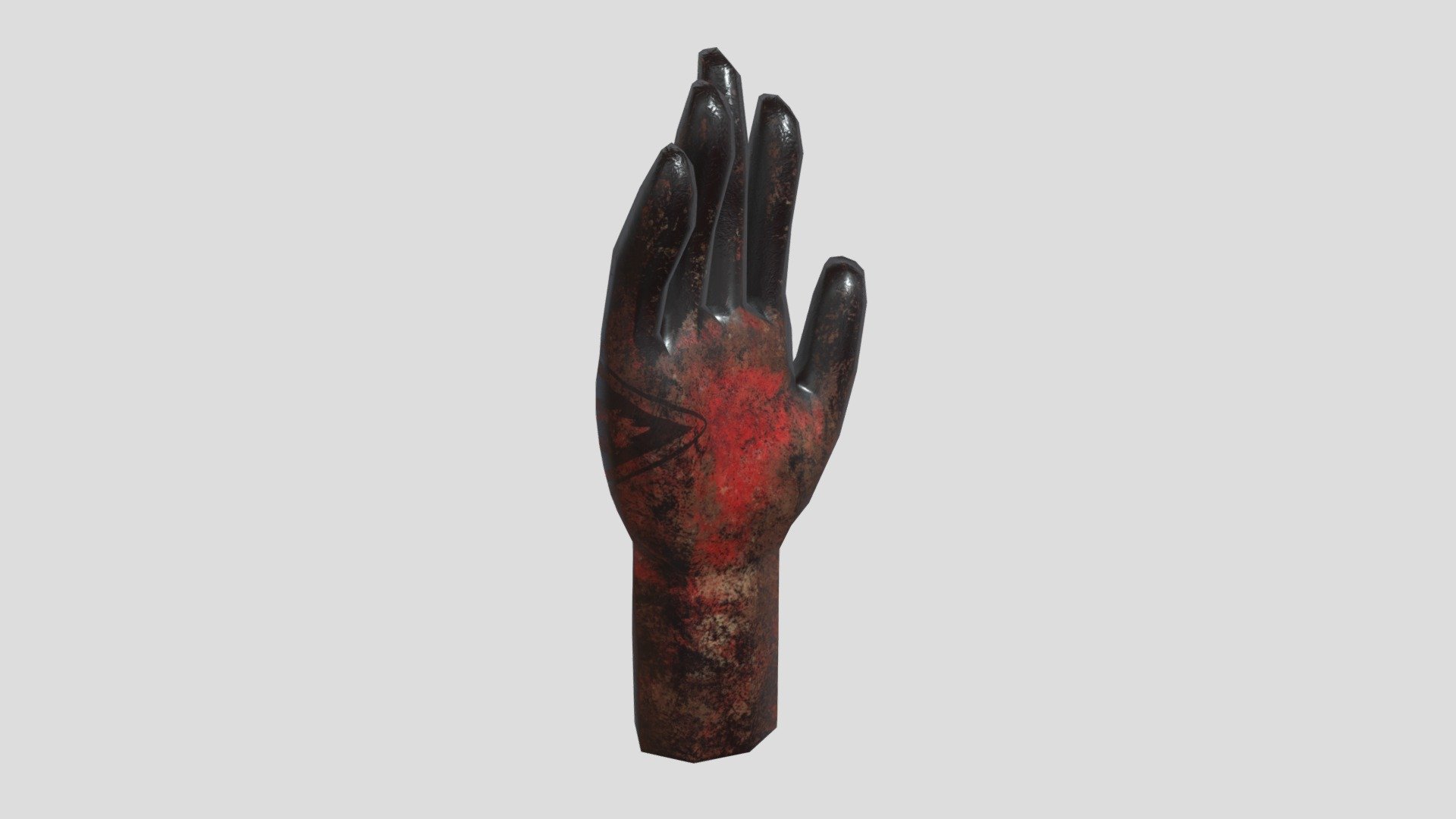 Fire Hand - Download Free 3D model by Victor Valls (@victor.valls.2016 ...