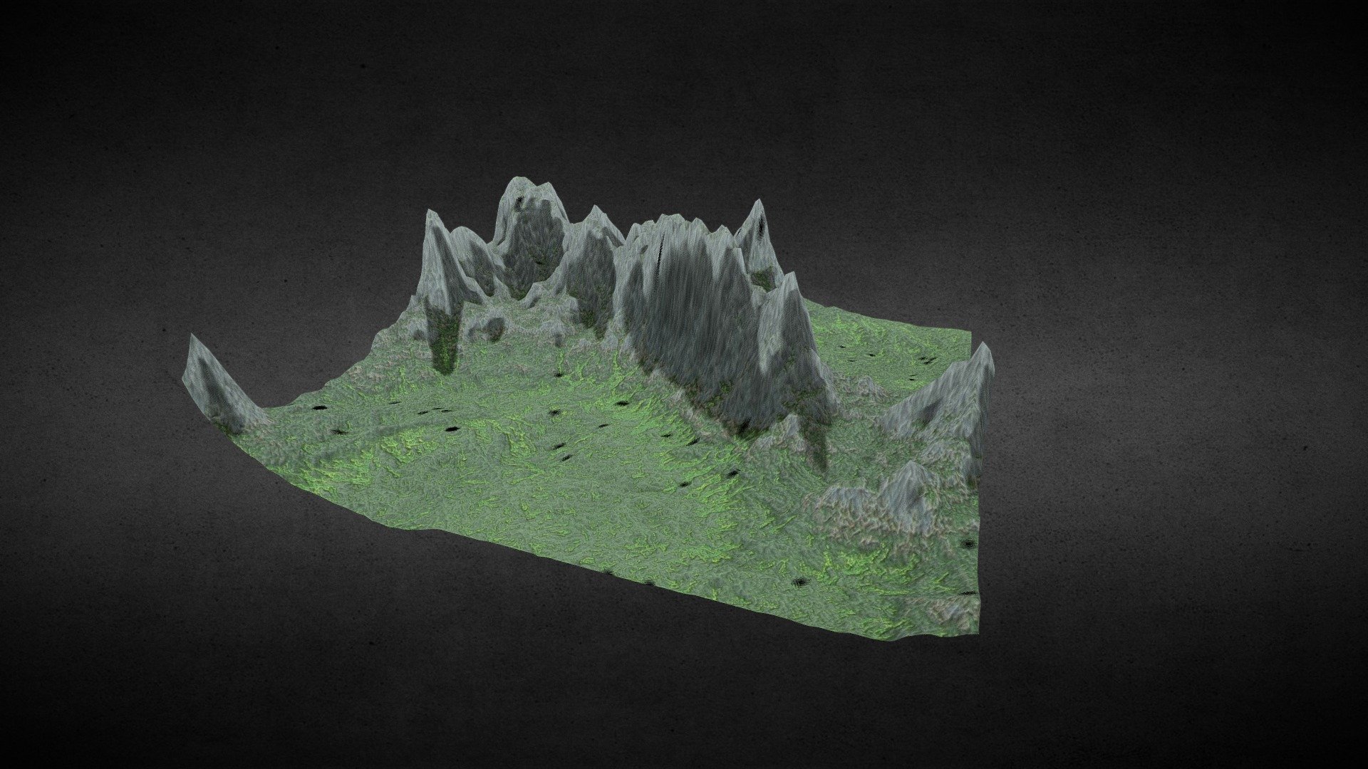 Test Environment (ridge) - 3D model by NB (@nial2001) [9e9abf5] - Sketchfab