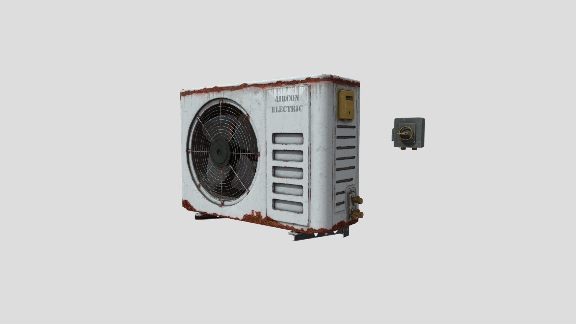 Old Aircon - Download Free 3D model by Yevhenii Levchenko (@Parkerdos ...
