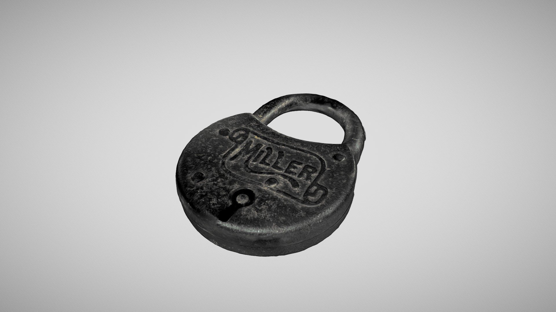 Miller padlock - Download Free 3D model by JuanK EASD València (@juank ...