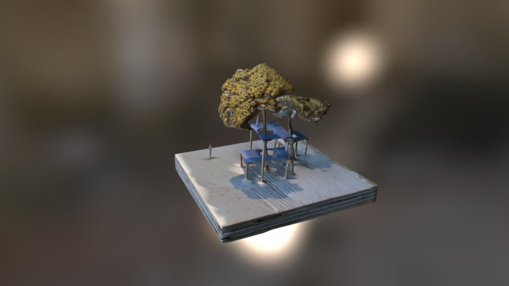 Architecural installation sketch model. - Download Free 3D model by ...