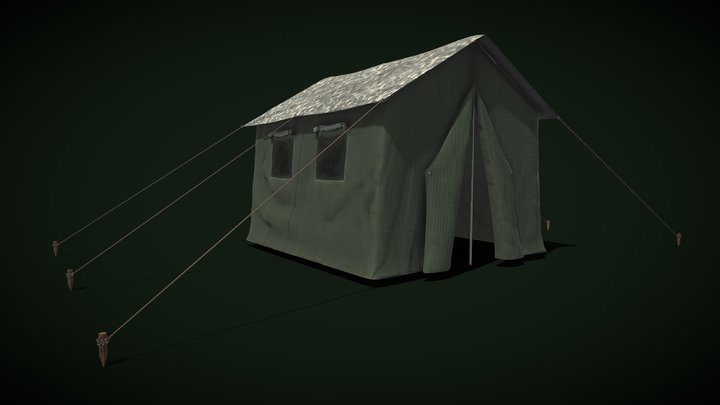 Tent 3D models - Sketchfab