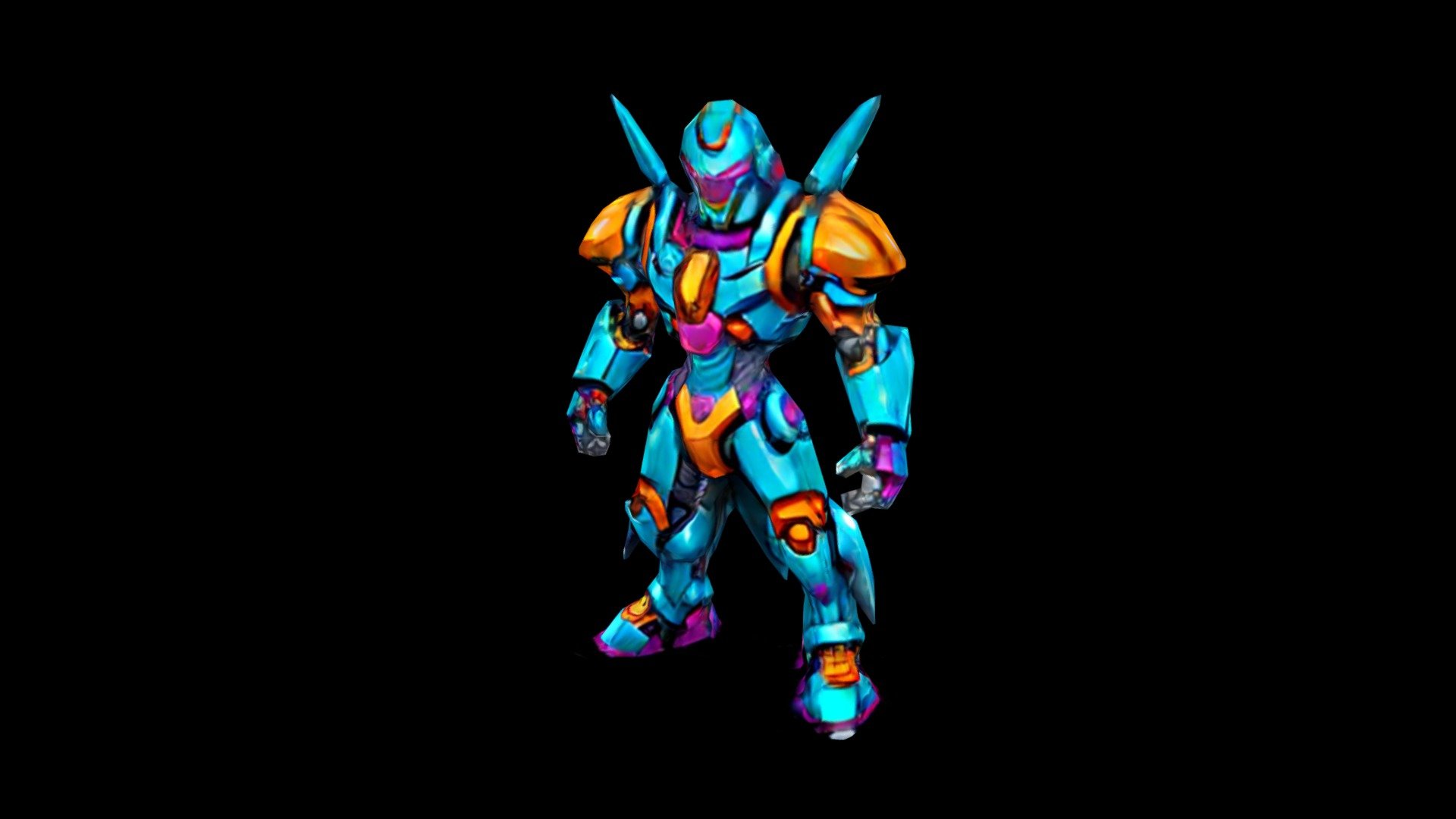 "Armor and Weapons - A Mighty Robot"The illustra - Download Free 3D ...