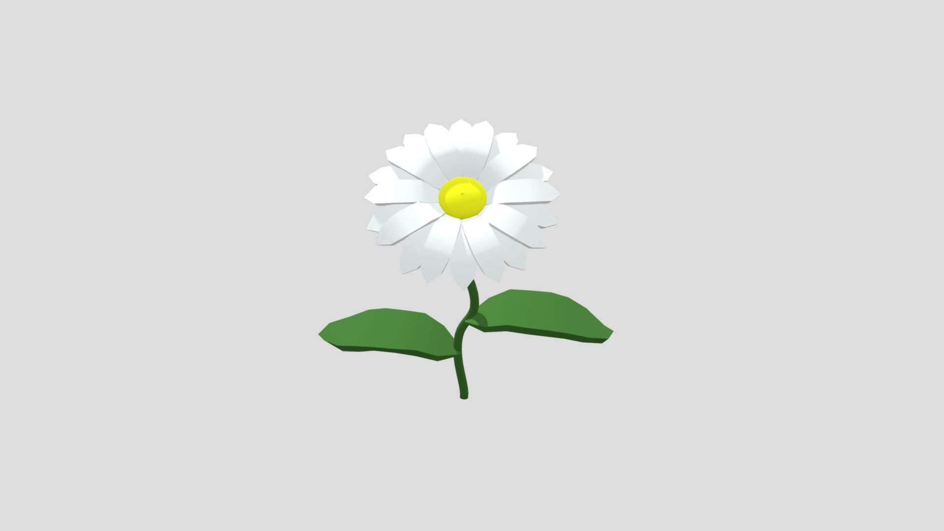 Daisy - 3D model by Marijke Beckeringh (@marijkebeckeringh) [9e9f111 ...