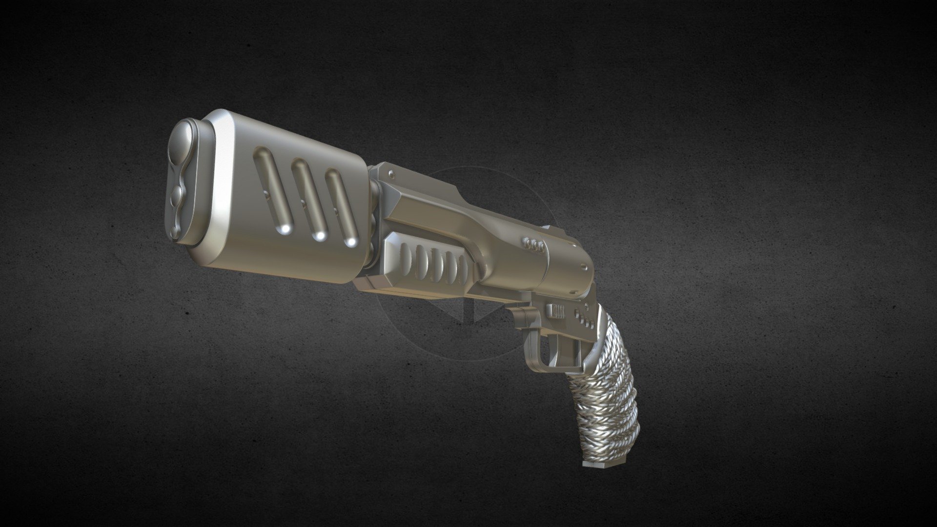 Ronon's Particle Magnum - High Res - Decmi build - 3D model by Taylor ...