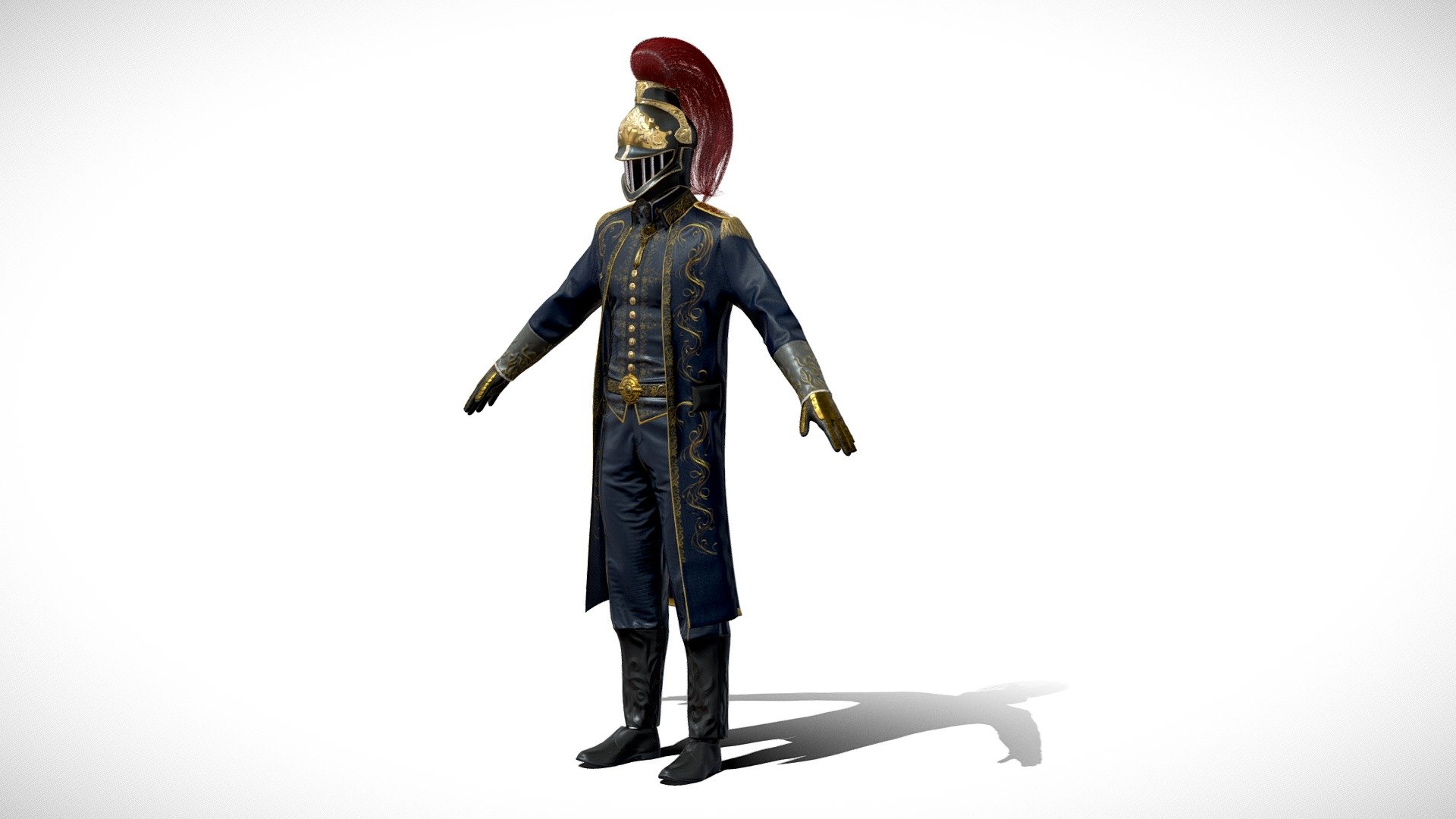 Male Royal Guard - Download Free 3D model by ChamberSu (@chambersu1996 ...