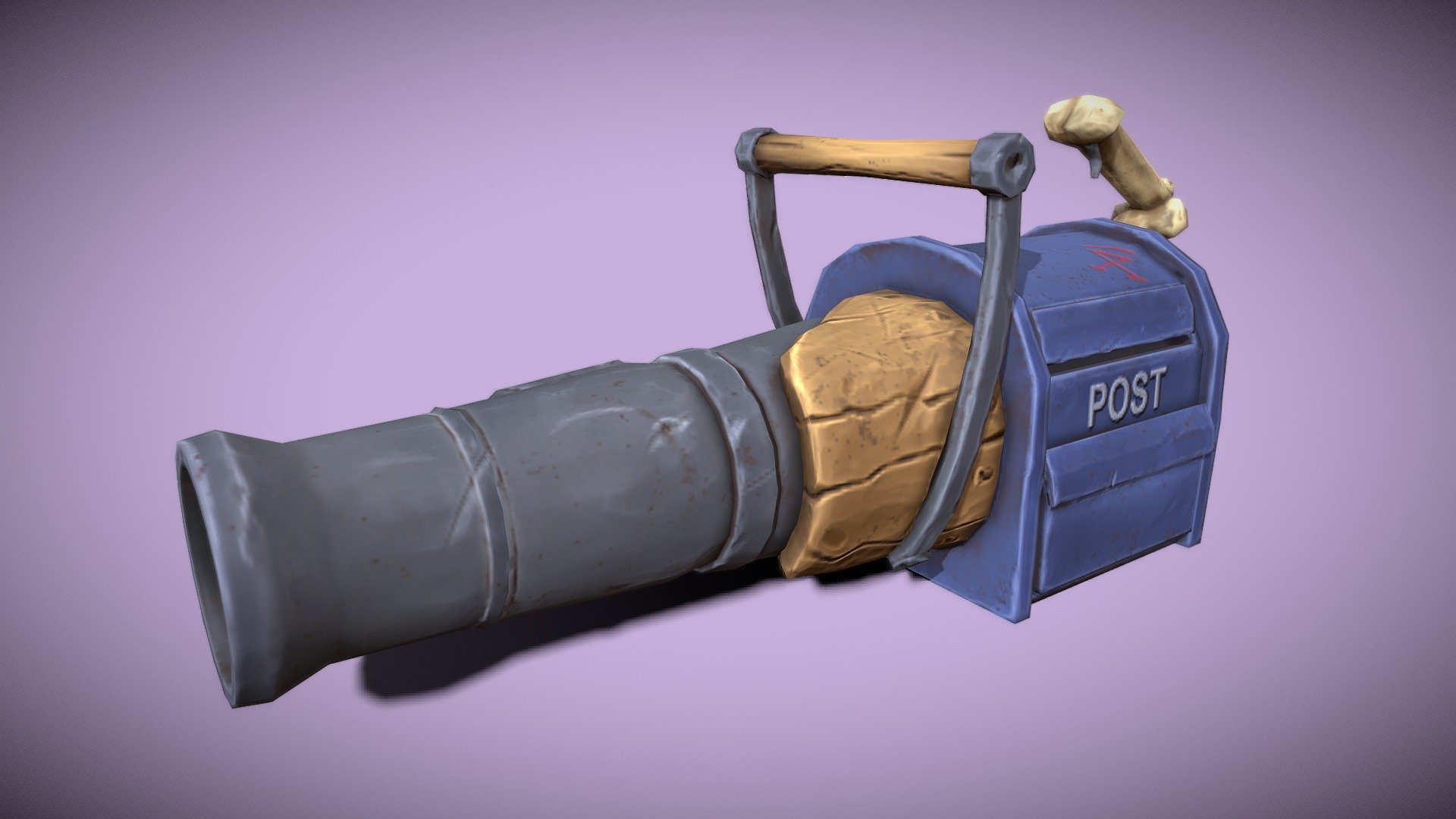 SM_Postman_gun - 3D model by Orlov Artemiy (VST0L) (@VST0L) [9ea1e5e ...