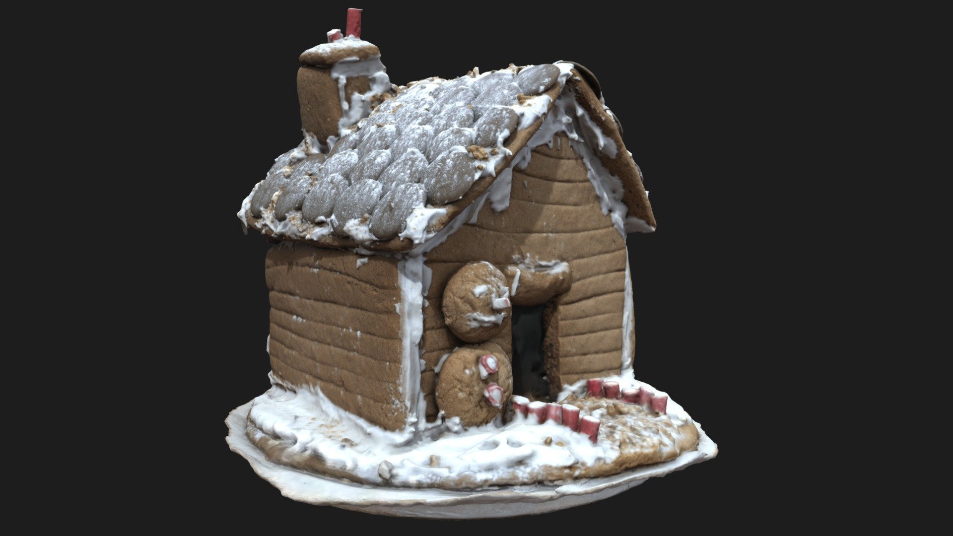 Gingerbread House Scan - Buy Royalty Free 3D model by Adam Taylor ...