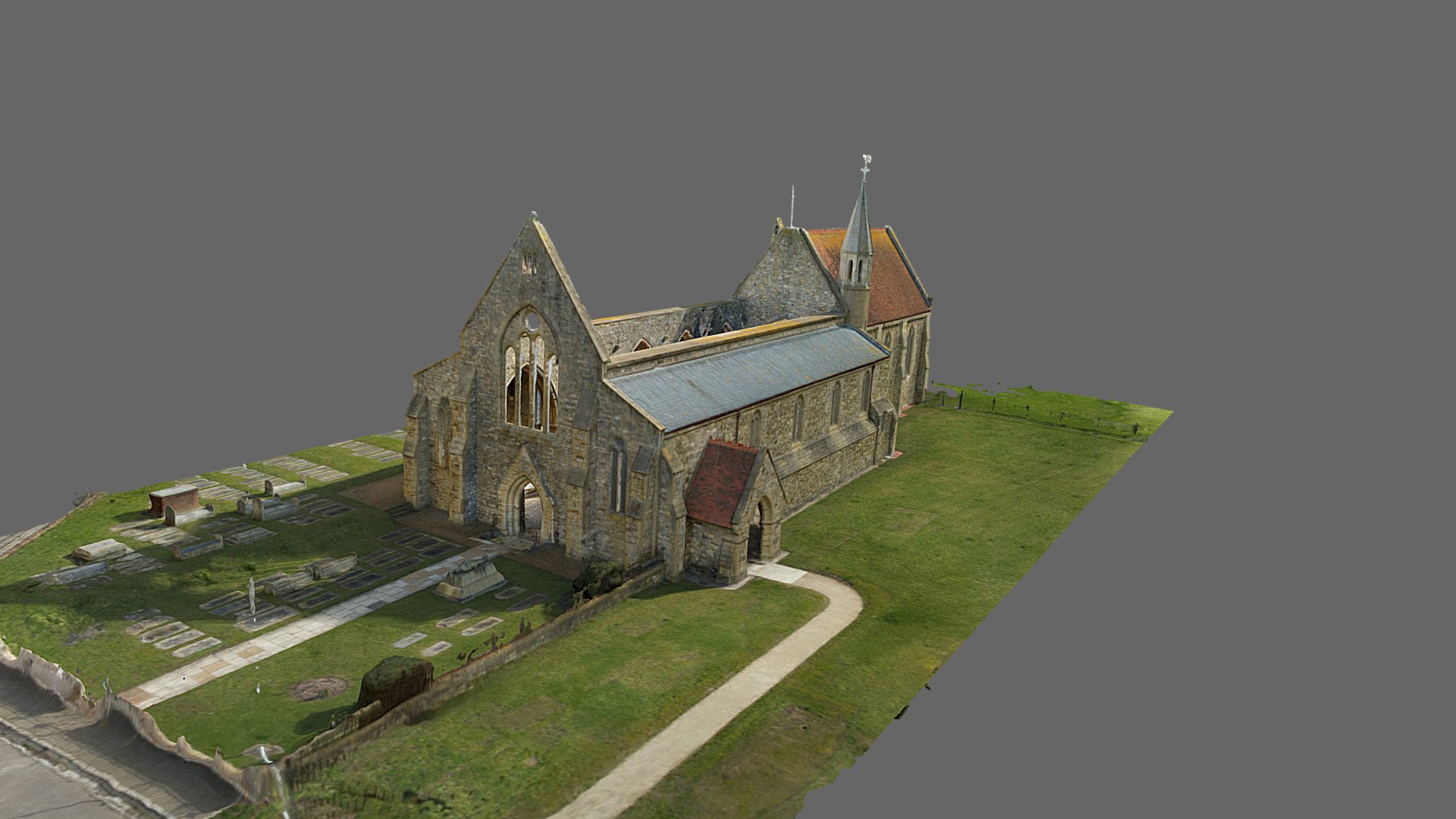 Garrison Church, Portsmouth UK (draft) - Download Free 3D model by ...
