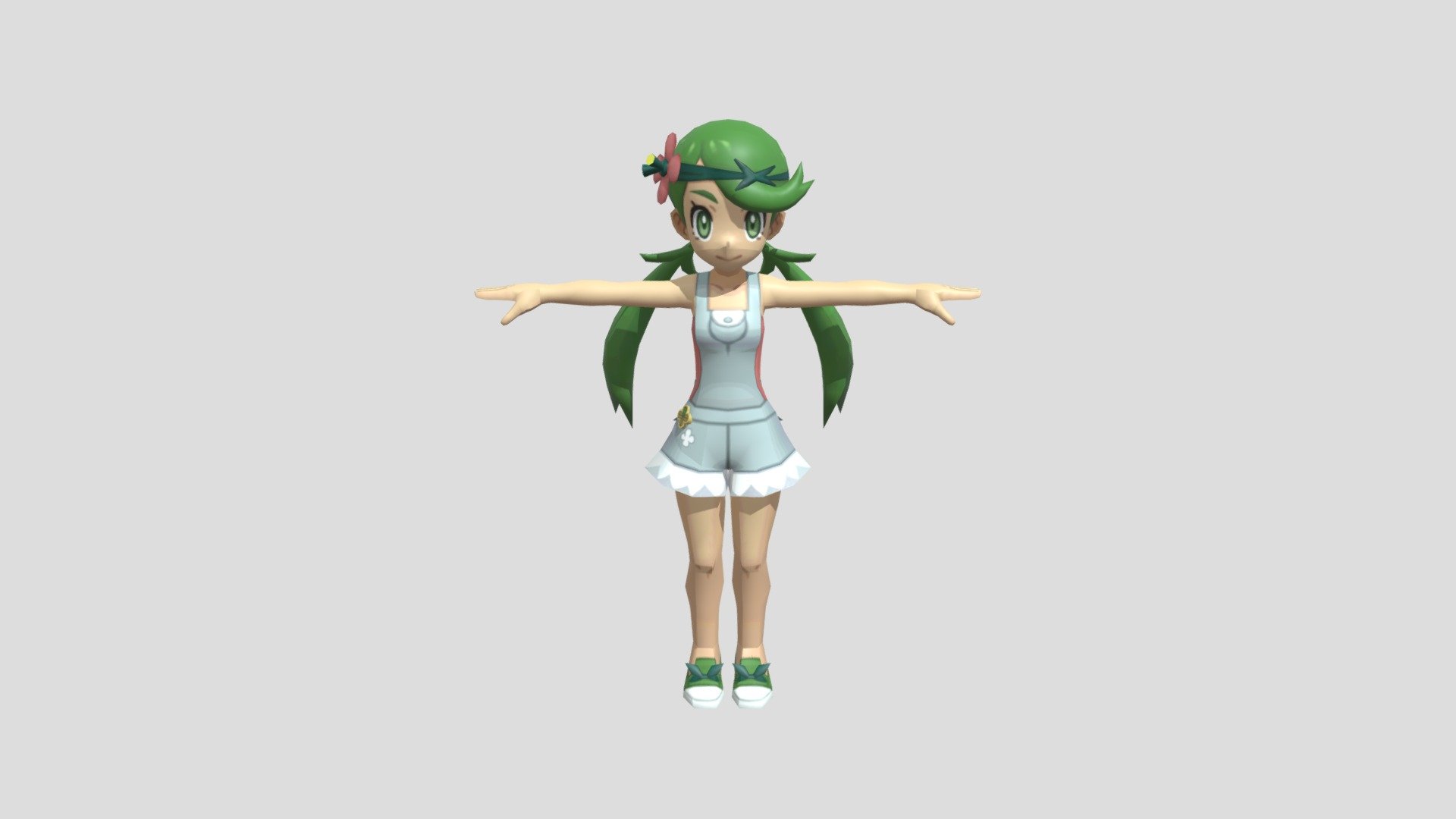 Pokemon Trainer Mallow - Download Free 3D model by JackTheOhio ...