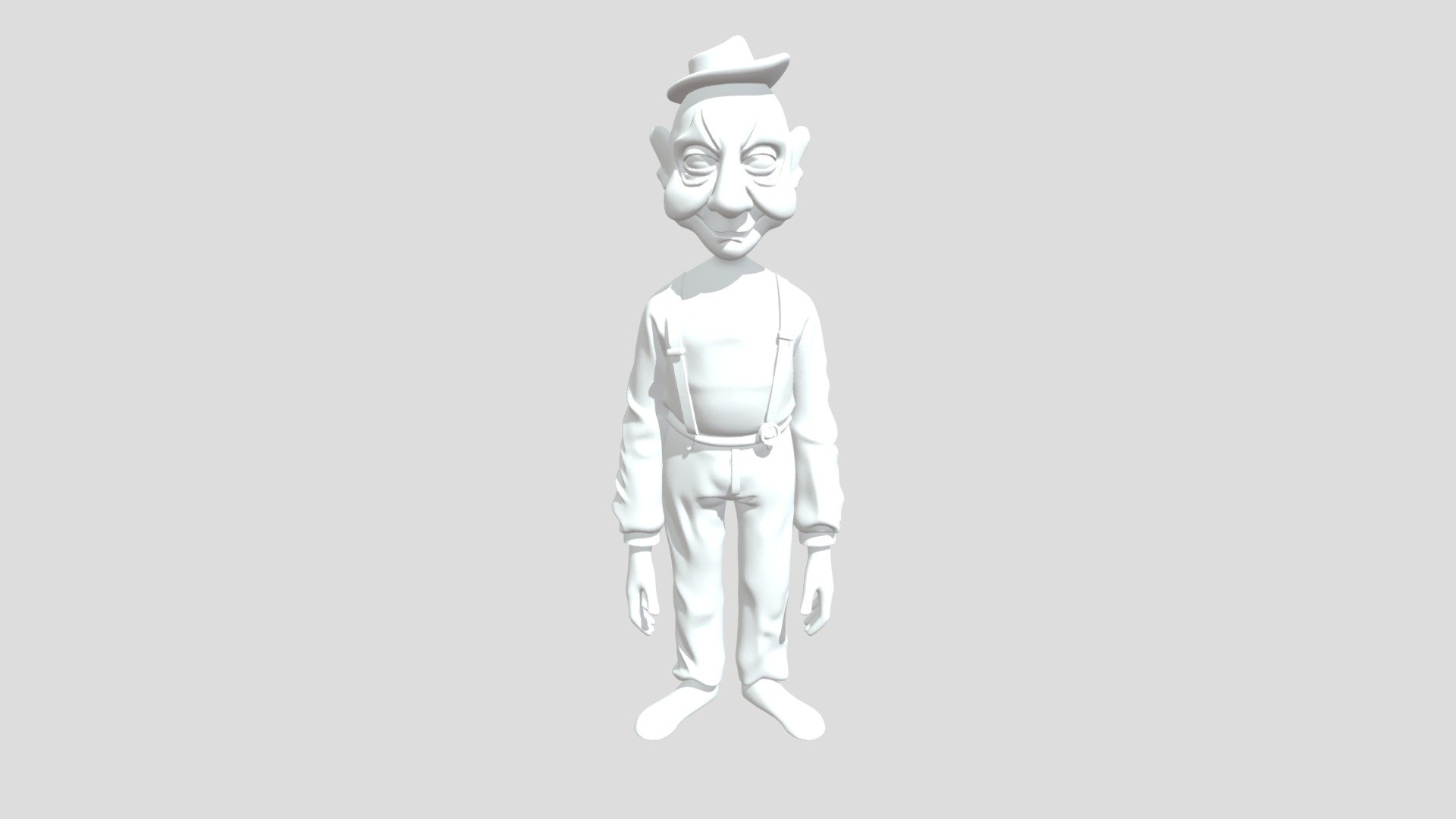 Old Man [little nightmares stile] - 3D model by gato1000 [9ea5fc0 ...