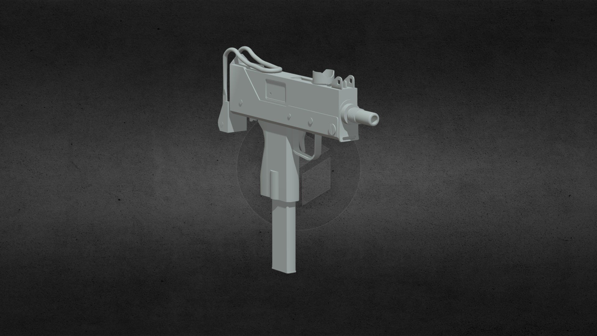 MAC-10 - 3D model by rockstarhyper [9ea63ed] - Sketchfab