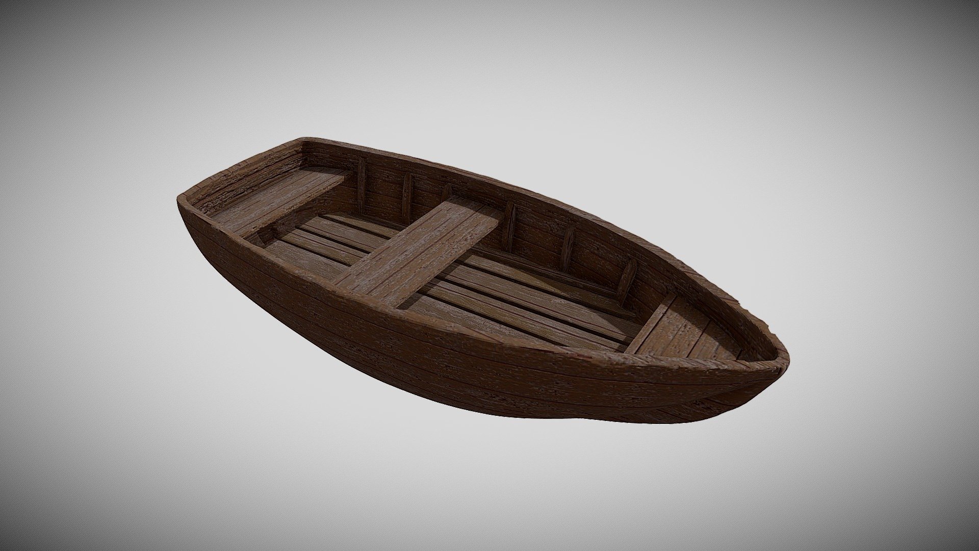 old boat - Download Free 3D model by Mirriliem [9ea7782] - Sketchfab