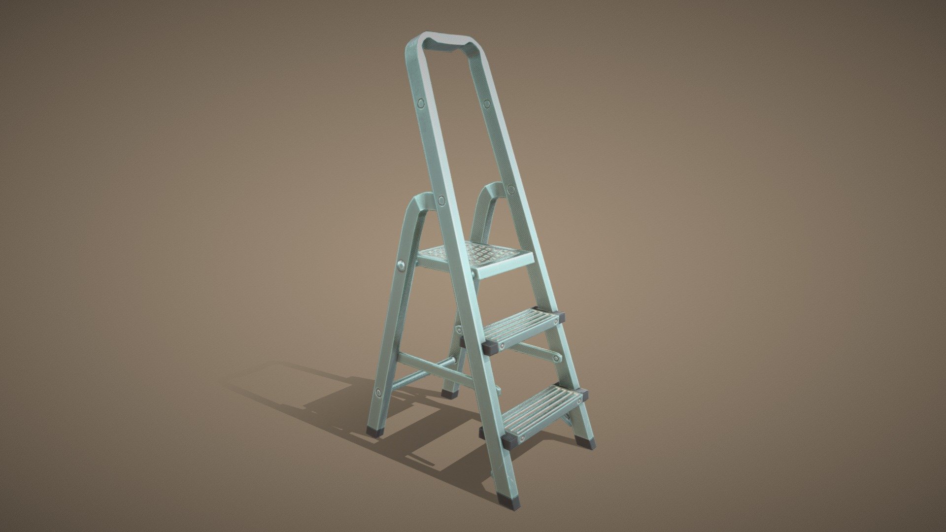 Step Ladder - Buy Royalty Free 3D model by benoit3d [9ea79bb] - Sketchfab Store