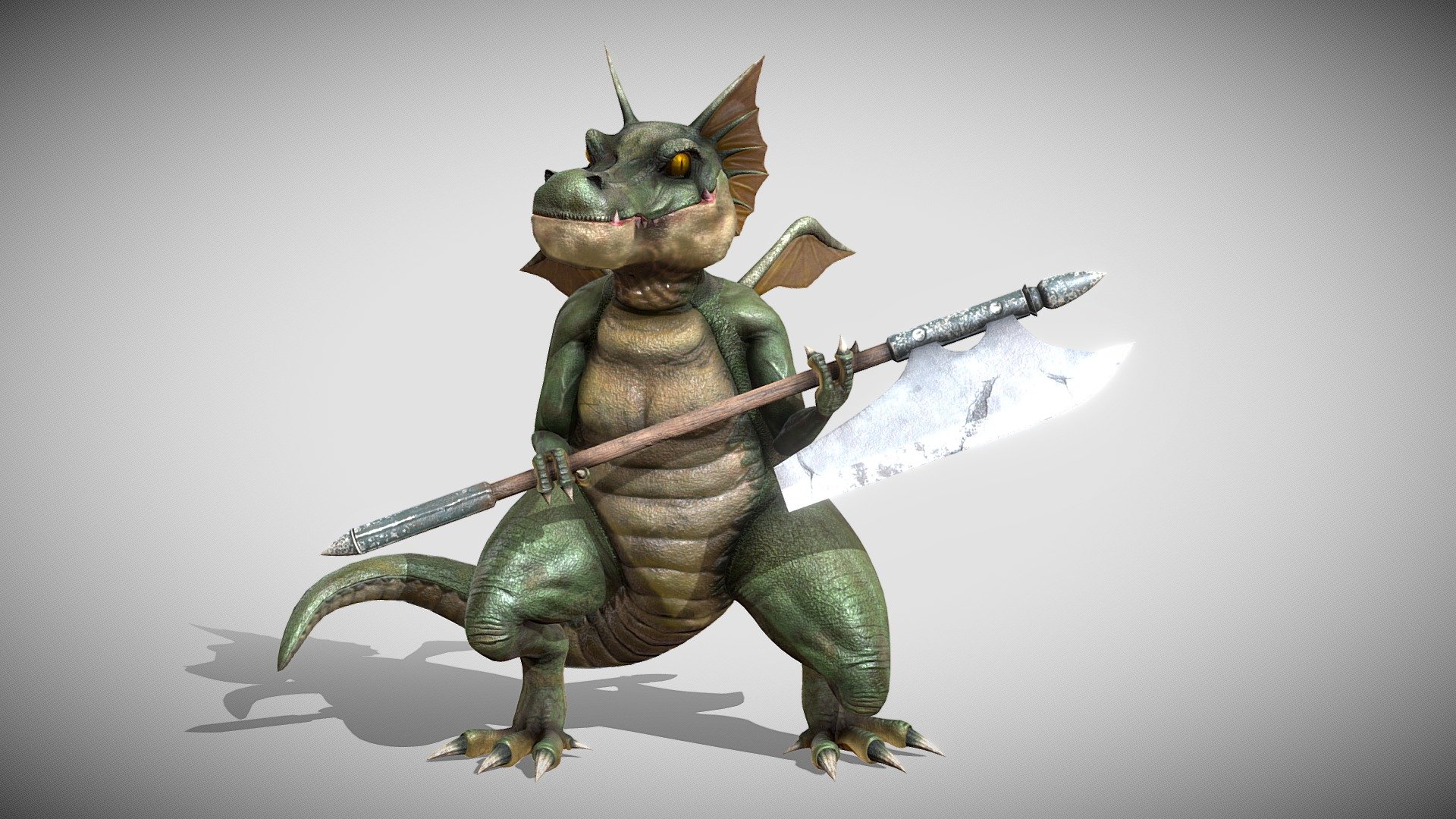 Battle Rex - 3D model by kotaro3 [9ea816e] - Sketchfab
