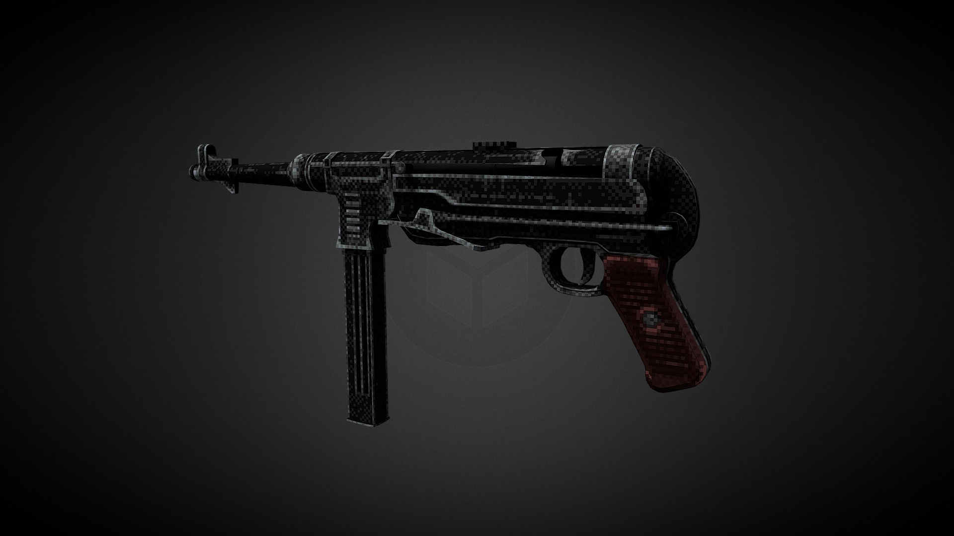 German MP40 SMG - 3D model by Drakeling Labs (@drakelinglabs) [9ea888f ...