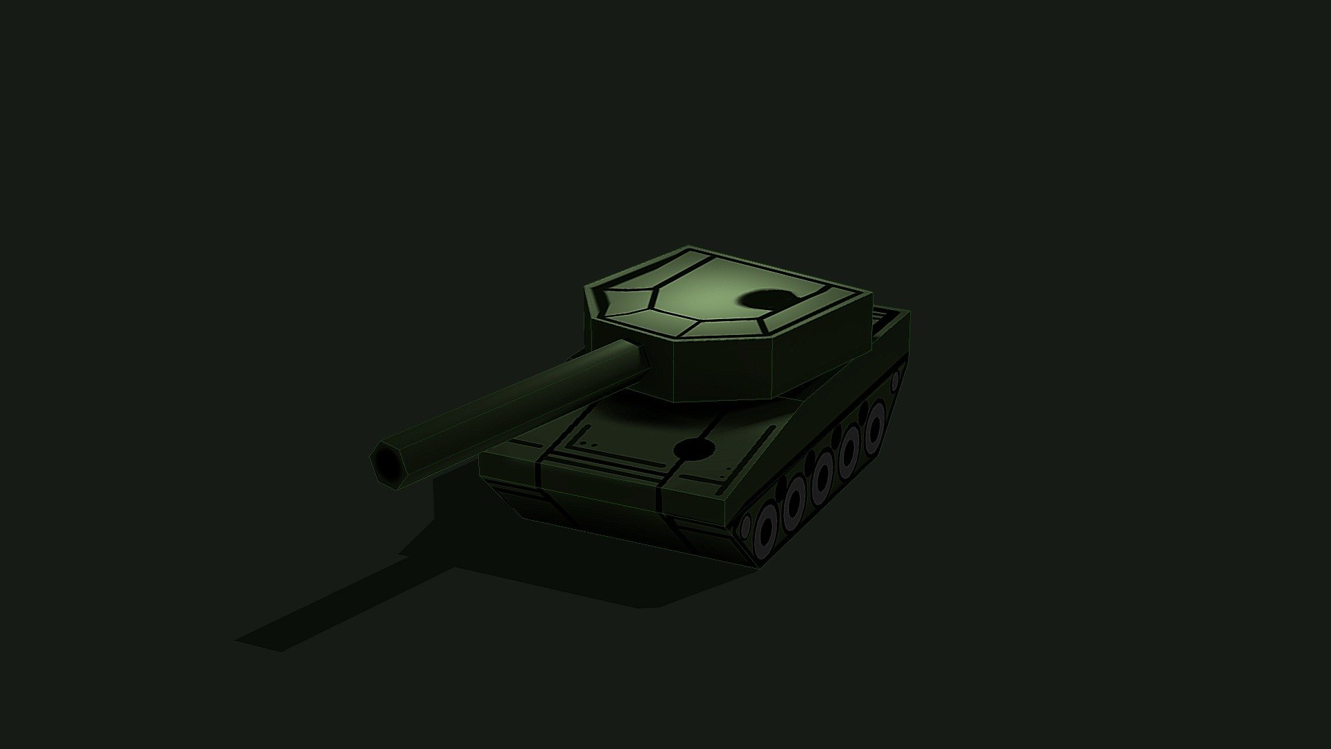 Tank animation - simple lowpoly - Buy Royalty Free 3D model by tamminen ...