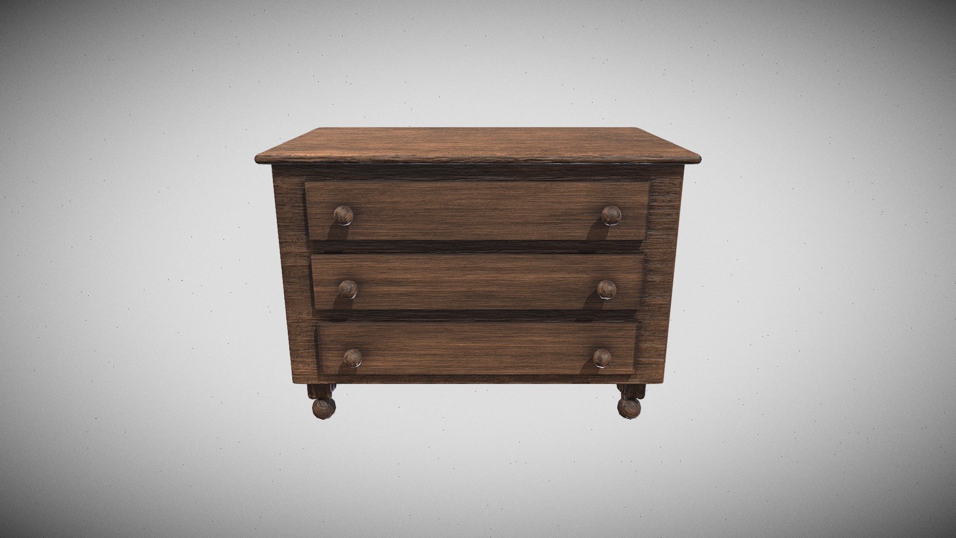 Bedside Wood Table - Download Free 3D model by HenRi (@HenR1) [9eab0e3 ...