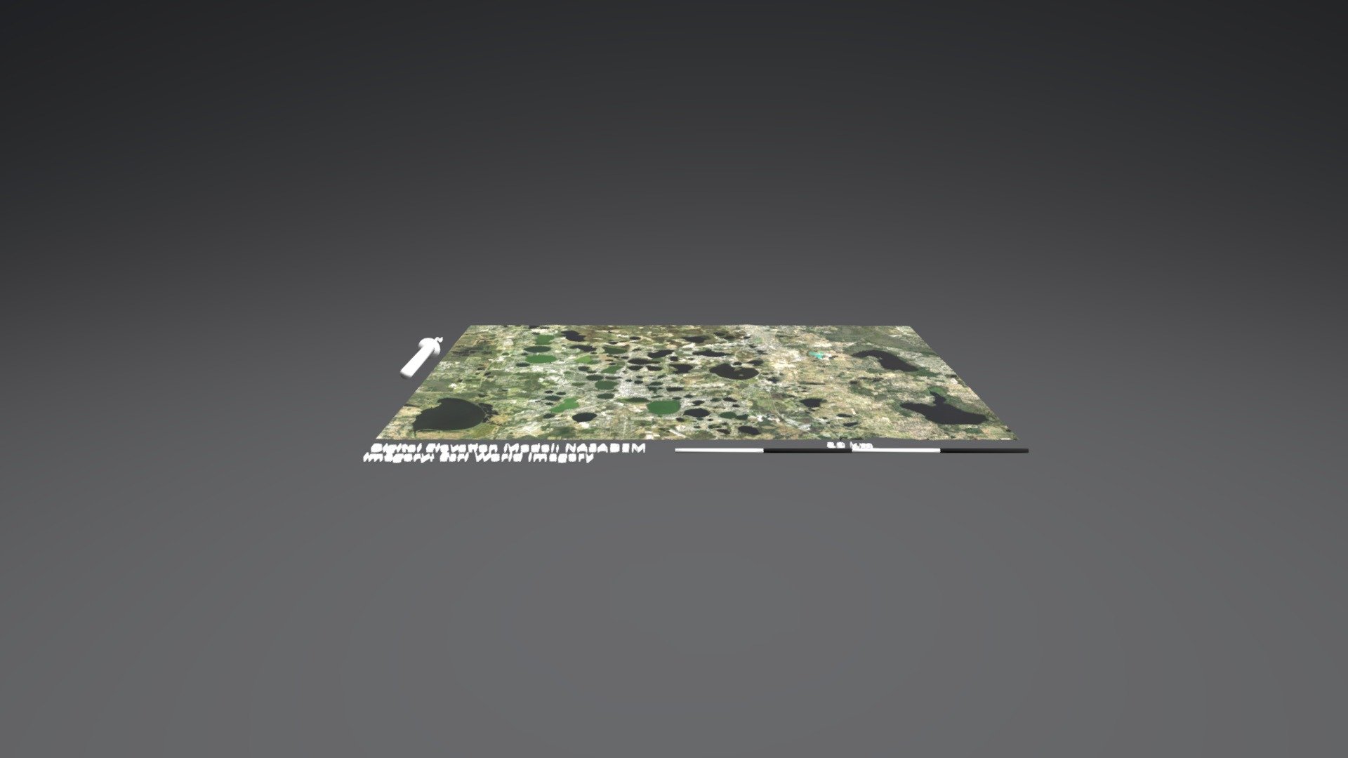 Lakeland FL Sinkhole Topography - Download Free 3D model by ...