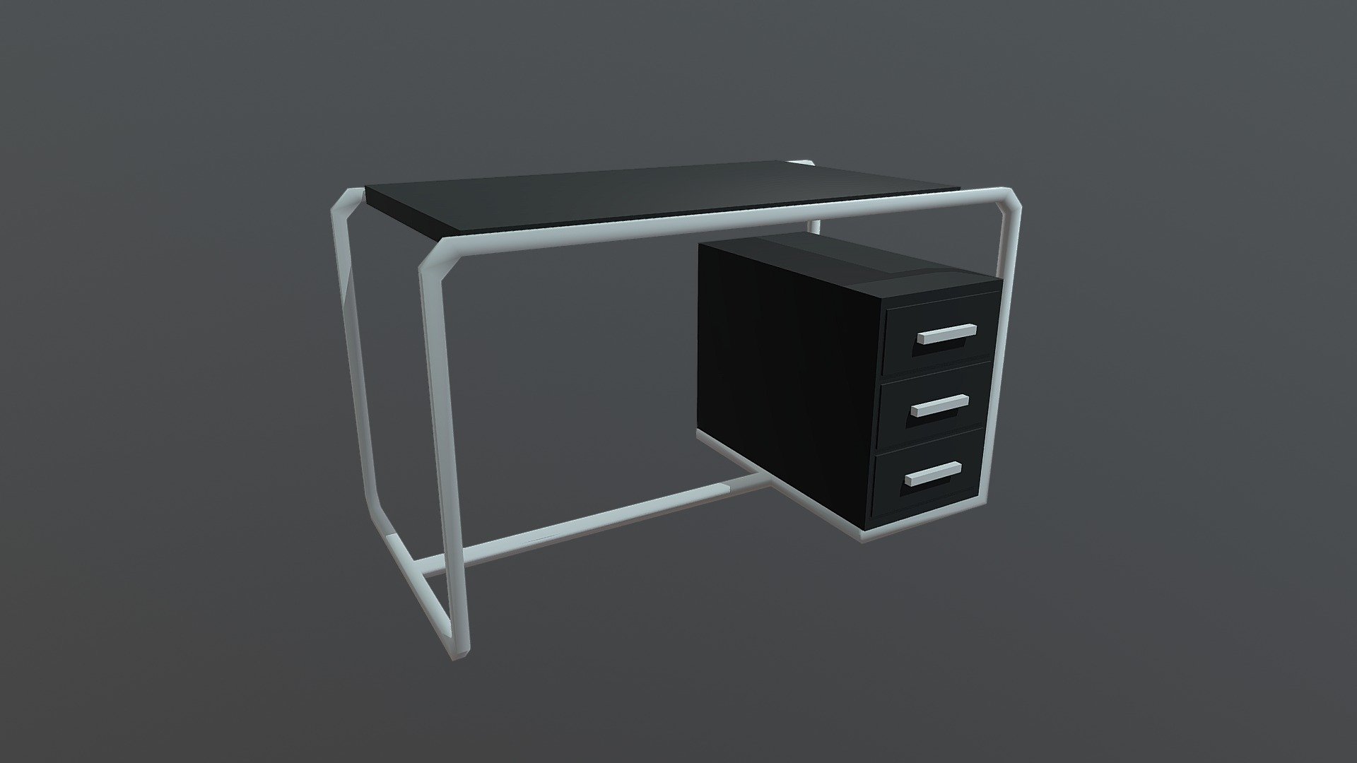 Bauhaus table - Household Props Challenge - 3D model by maxom [9eae8a0 ...