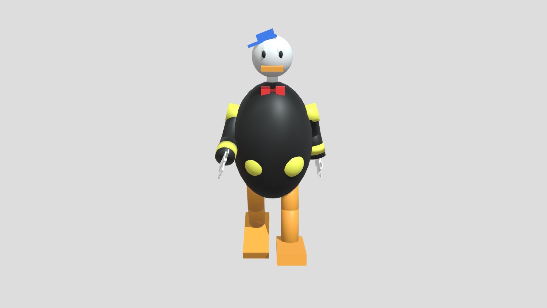 Donald Duck - 3D model by Andreas (@wohall) [9eaf9a1] - Sketchfab