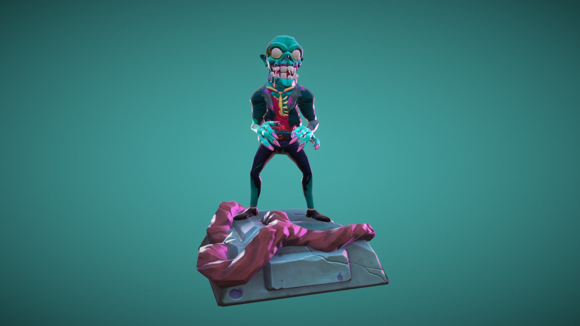 Mr.Blue - 3D model by cgart.com (@goart) [9eb0884] - Sketchfab