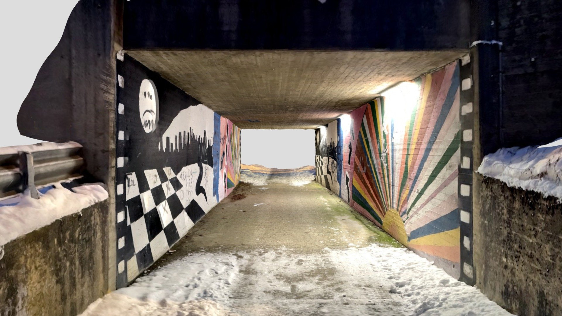 Tunnel - Download Free 3D model by Robin.Mikalsen [9eb2b6d] - Sketchfab
