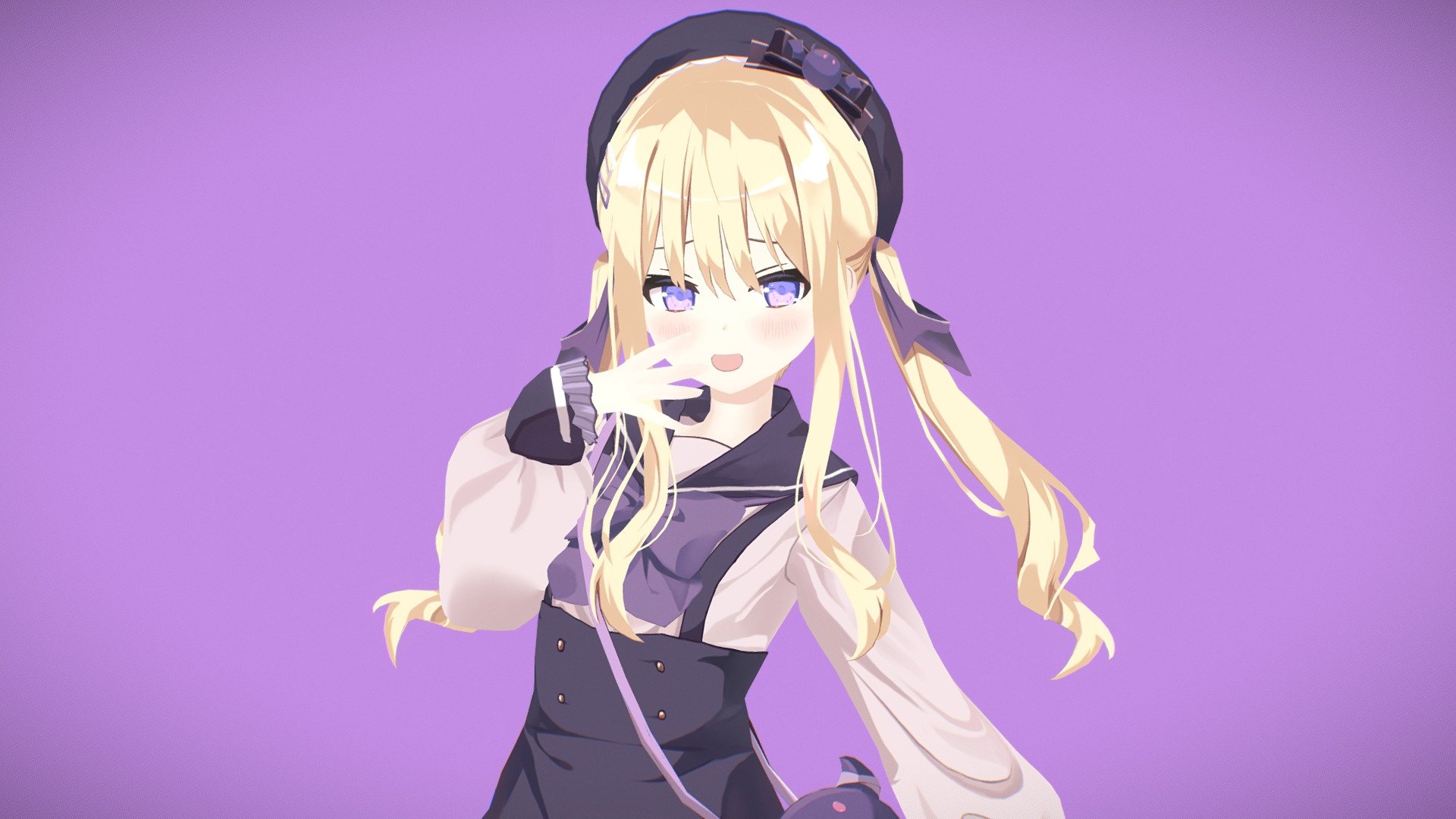 Virtual Youtuber - Tsukushi Aria - 3D model by 風籟_Furai (@FuraiConcept ...