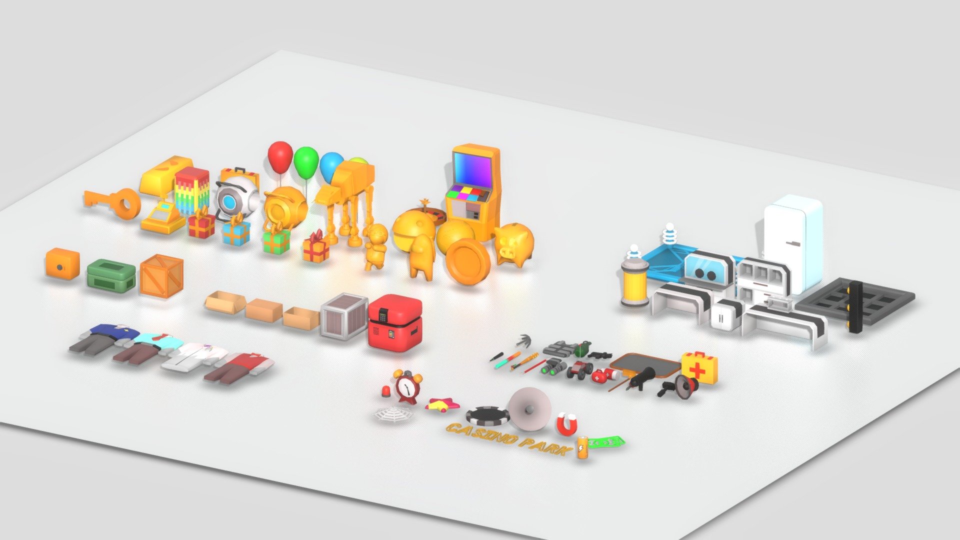 Heist Master Game Models - 3D model by HanSoloSnipe [9eb45b7] - Sketchfab