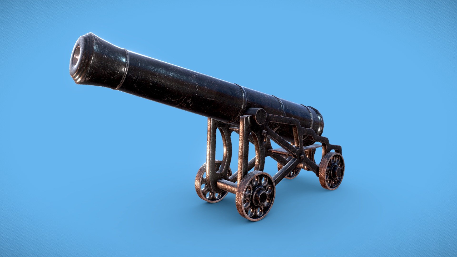 Bromfield Cannon - Buy Royalty Free 3D model by PBR3D [9eb4917 ...