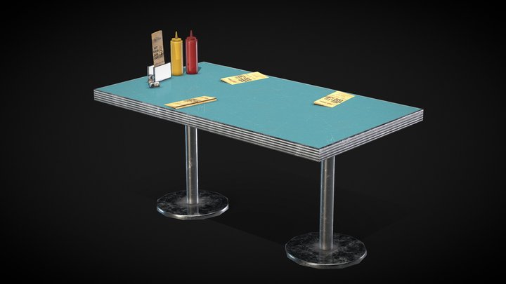 Cafe 3D models - Sketchfab