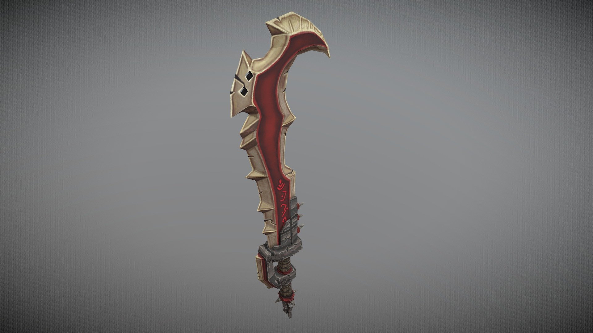 Savage Orc Sword - Download Free 3D model by hordur.thorvaldarson ...
