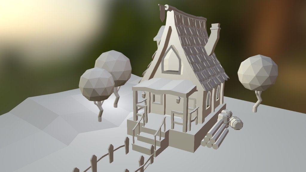 Cartoon Fantasy House - 3D model by Seyit Mert (@seyitmert) [9eba91e ...