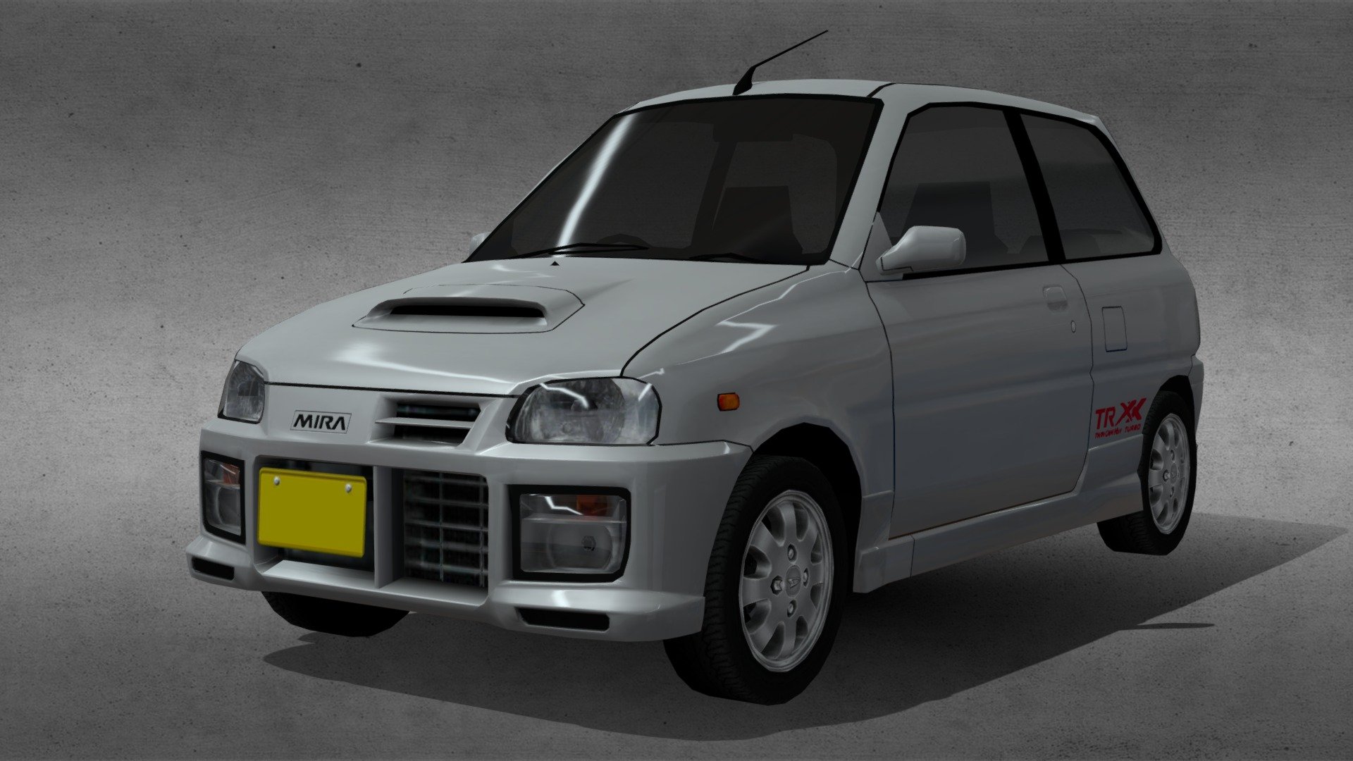 1997 Daihatsu Mira TR-XX Avanzato R L502S - Download Free 3D model by ...