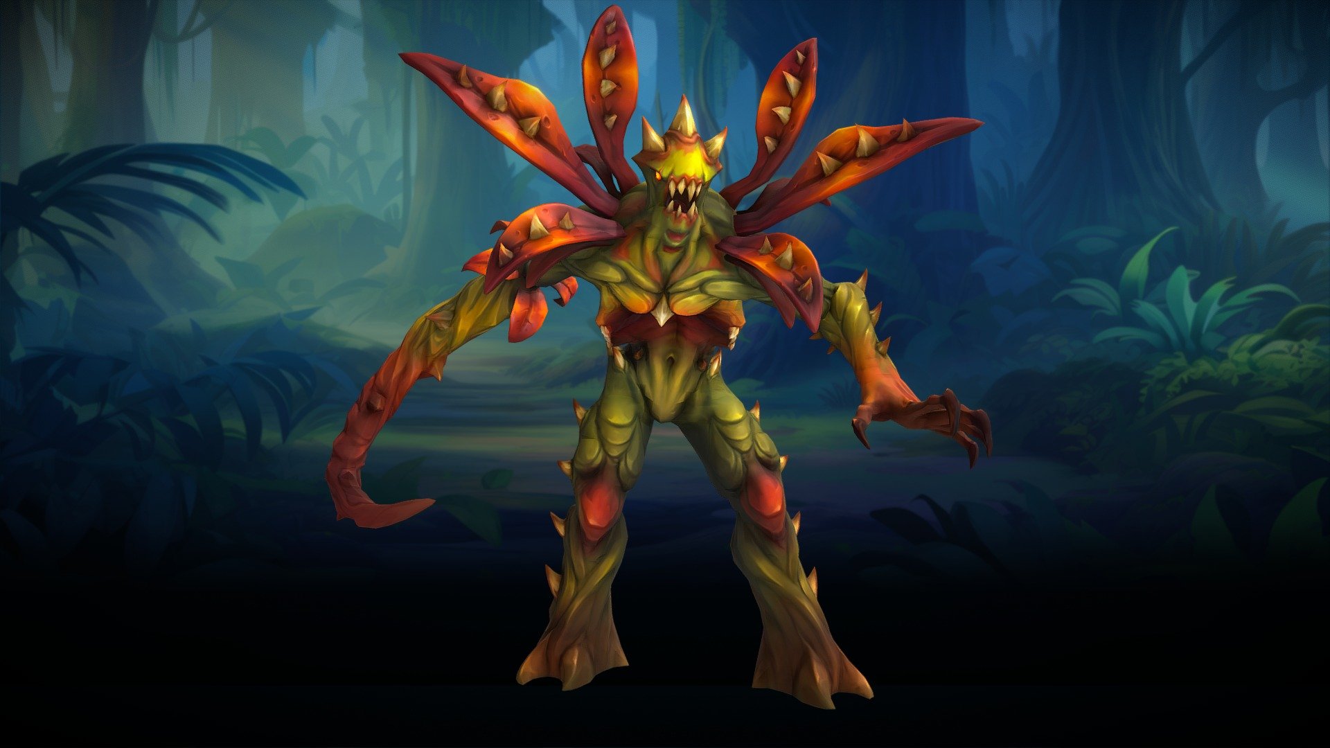 Stylized Bloom Monster - 3D model by N-hance Studio (@Malice6731 ...
