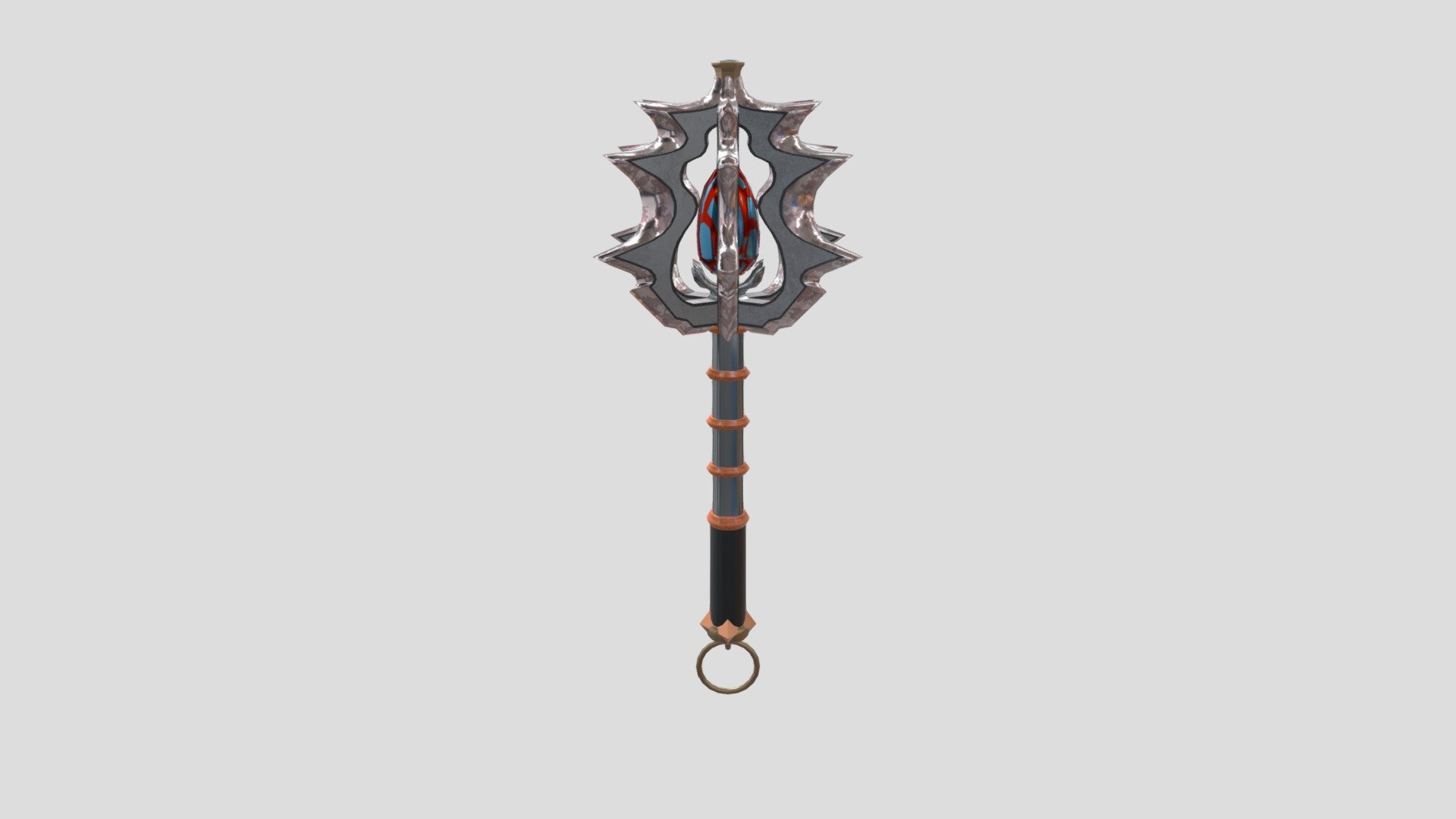 Fantasy mace - 3D model by Oskar3d [9ebccd3] - Sketchfab