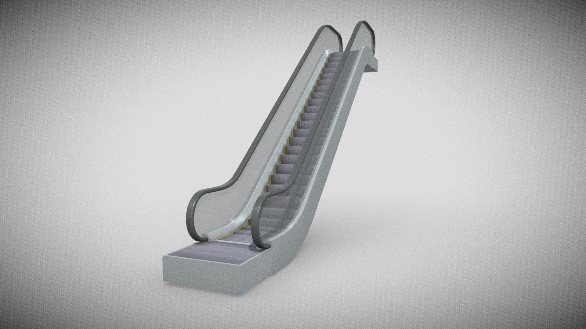 3D Escalator model - 3D model by nvere [9ebf8e4] - Sketchfab