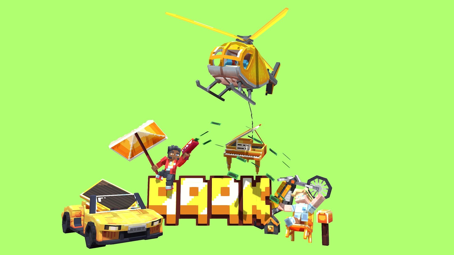 999k launch - 3D model by Sapphire Studios (@sapphire_studios) [9ec214d ...