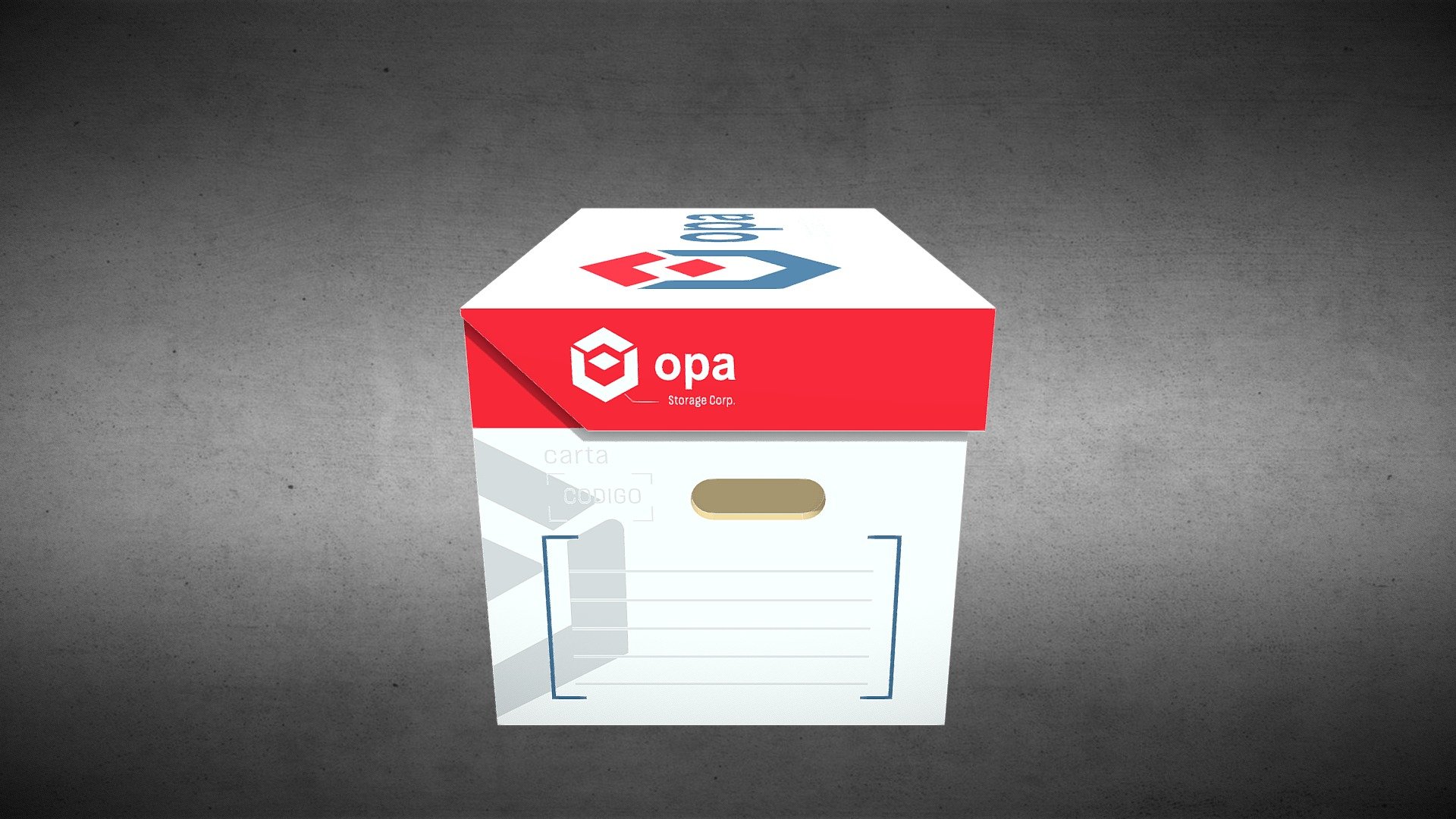 Caja Carta OPA - 3D model by gerleos [9ec2486] - Sketchfab