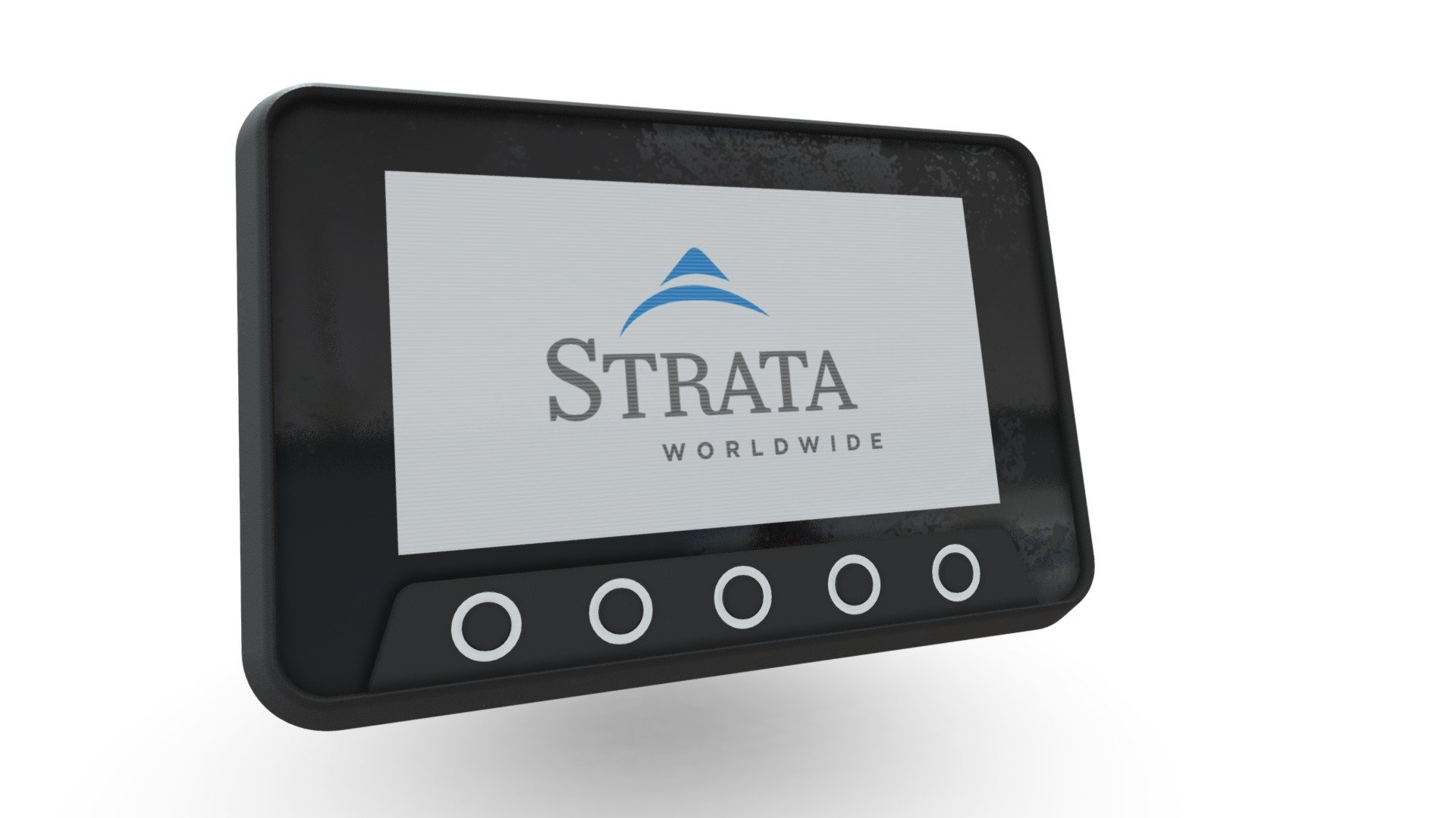 HazardAvert surface/HR touchscreen LCD Display - 3D model by strata ... HazardAvert surface/HR touchscreen LCD Display - 3D model by strata ...