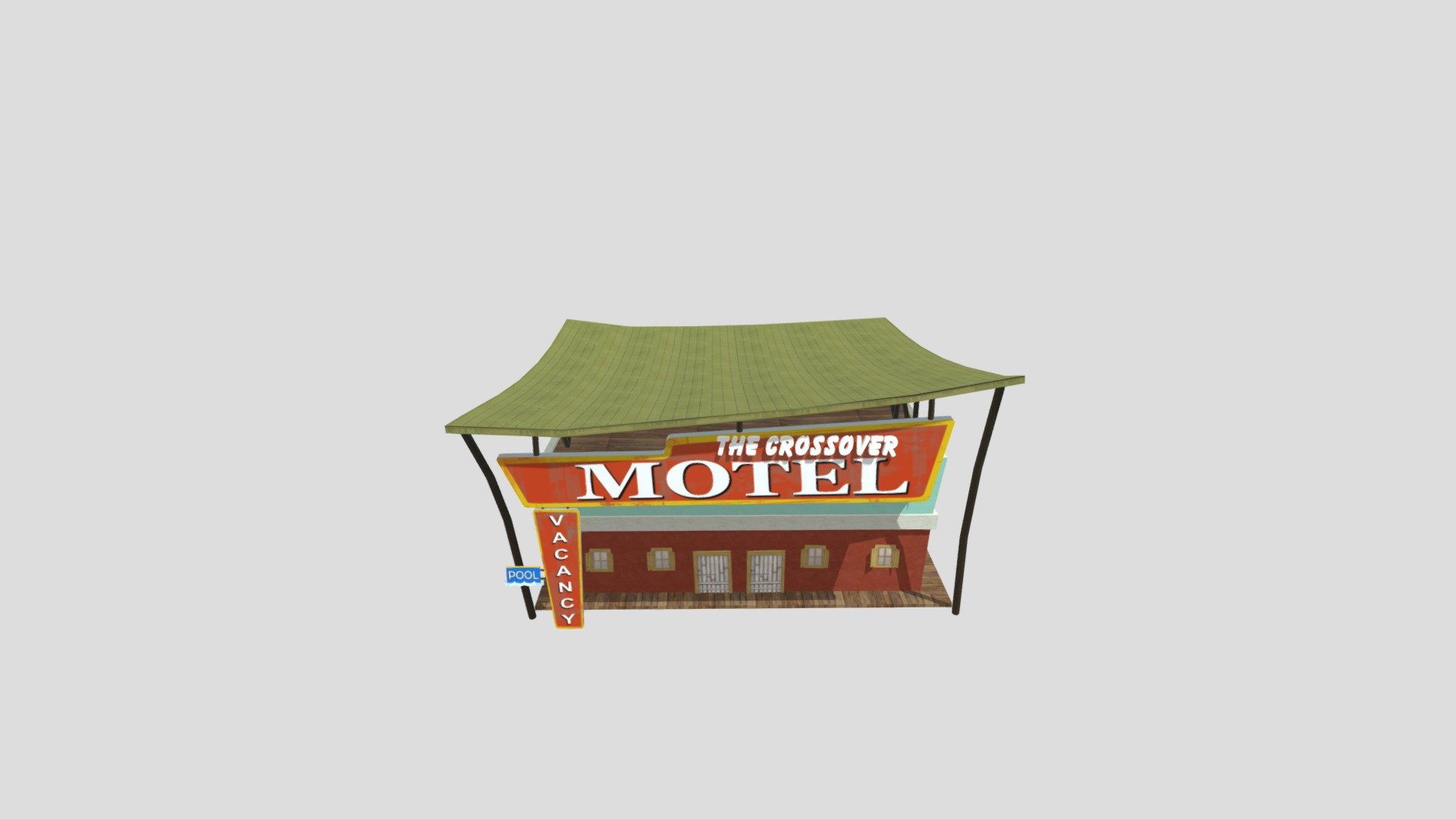 The Crossover Motel - Download Free 3D model by burkejameer1 [9ec470b ...