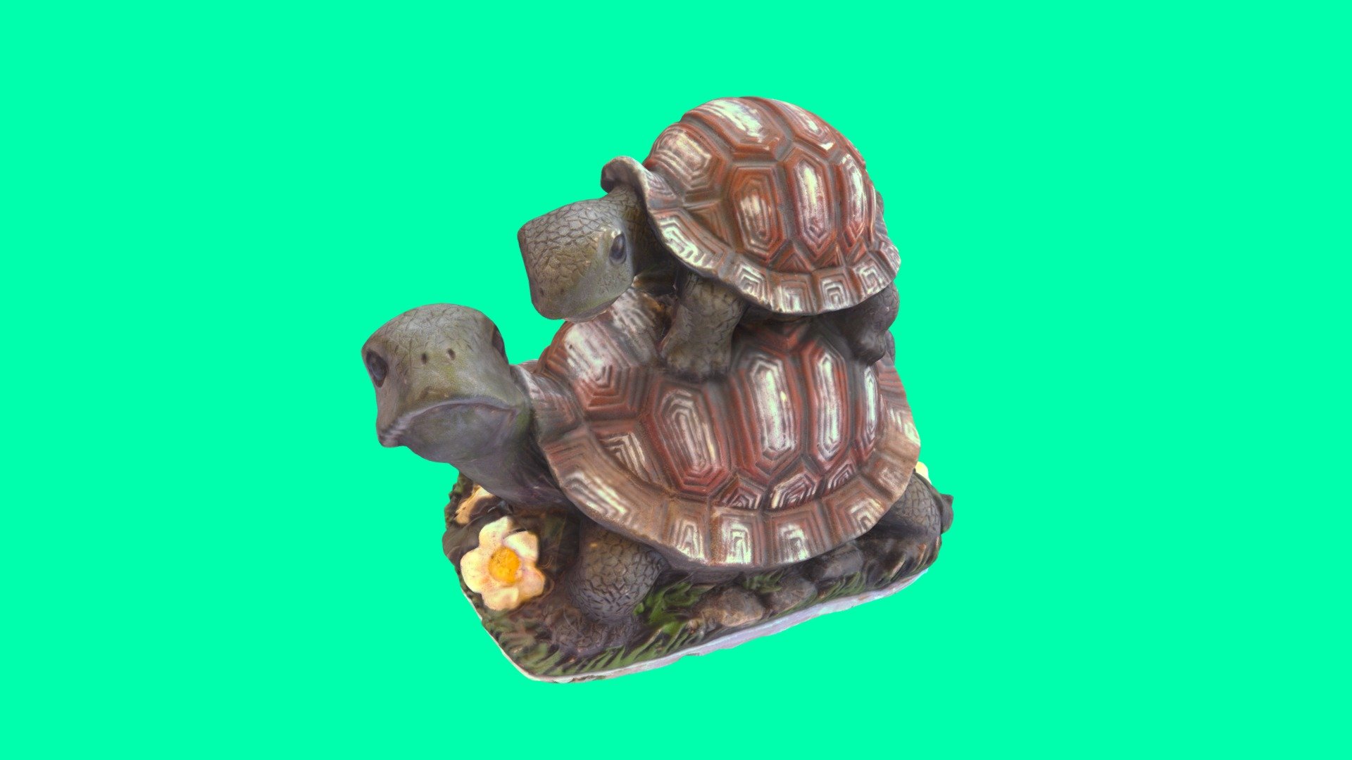 High Poly Turtle - 3D model by PhotoBoi [9ec5817] - Sketchfab