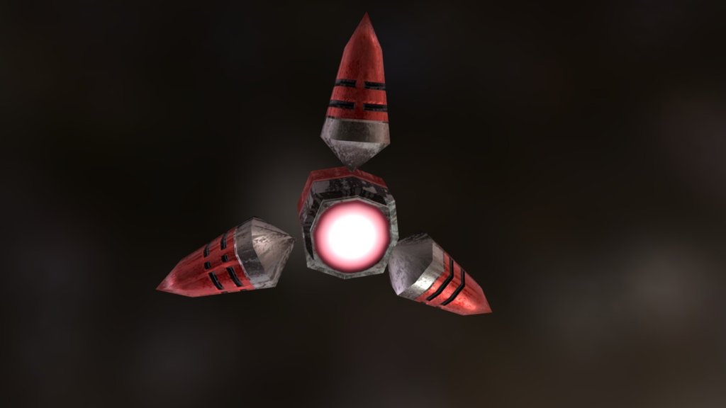 Space Invaders X: Red Common Invader - 3D model by DubiousD [9ec632d ...