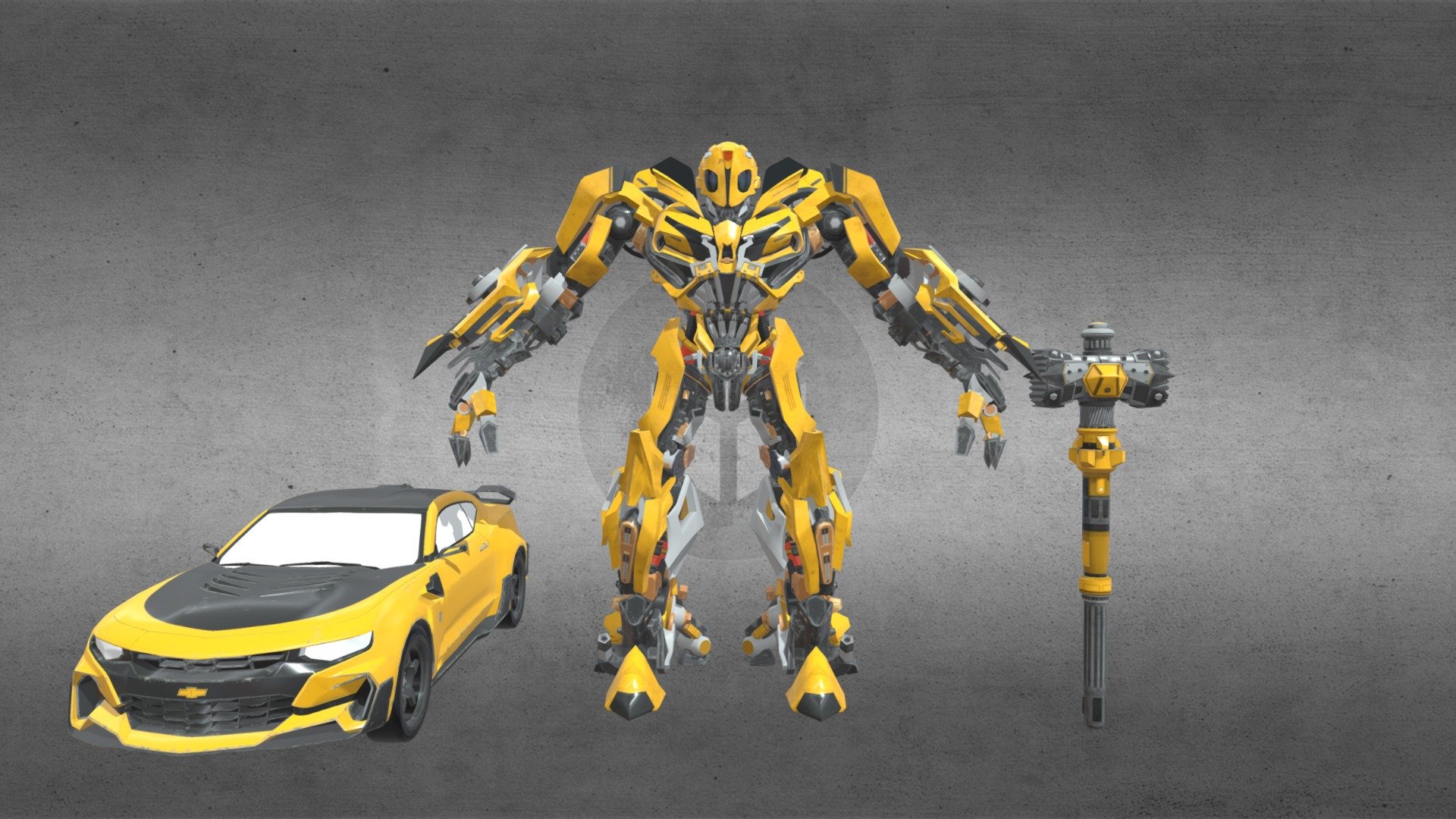 Bumblebee TLK (again) - Download Free 3D model by Voon Hong Liang (@vhongliang) [9ec689c ...