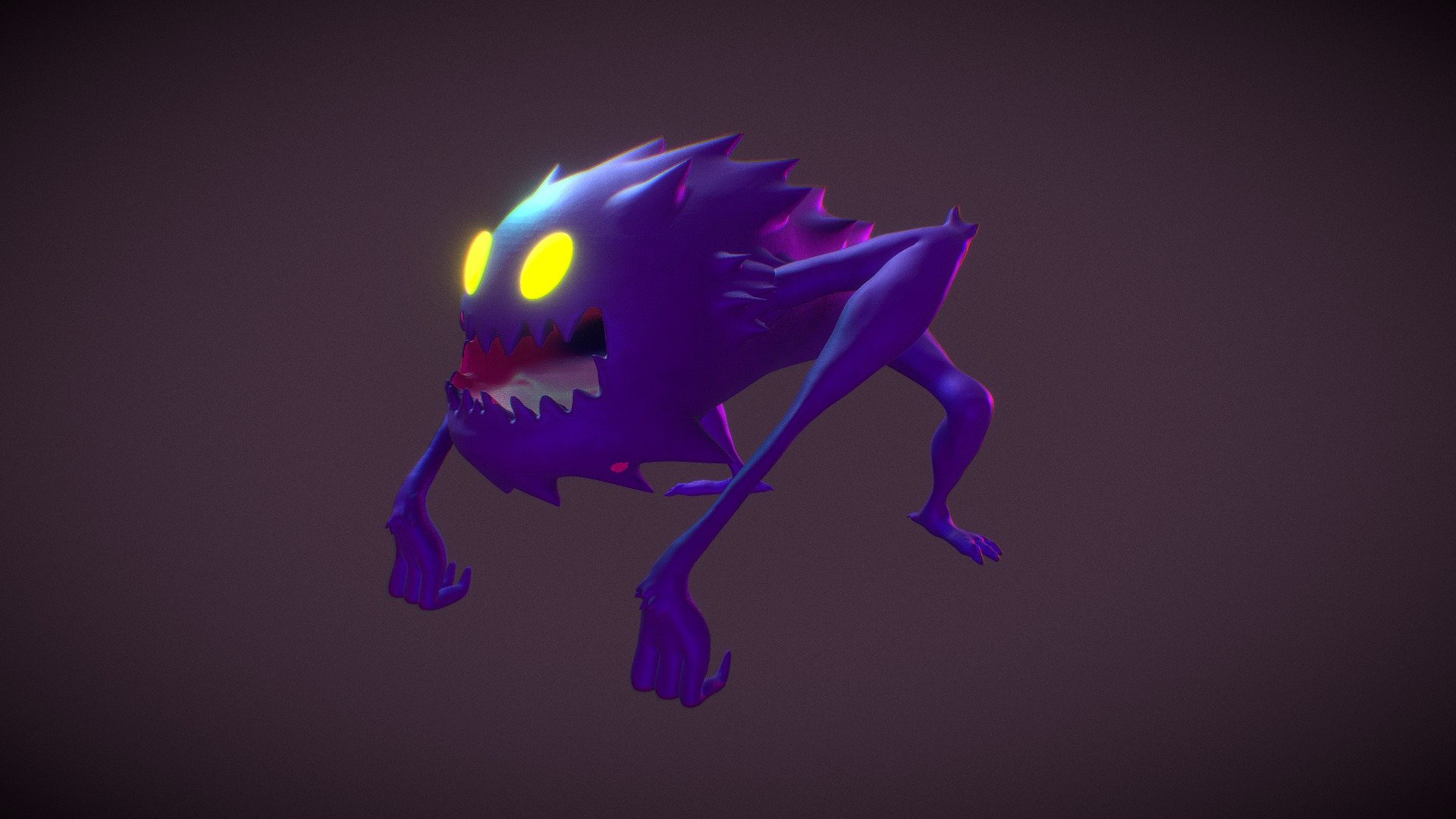 Sculpt January 2018/6 - Monster - 3D model by arturmartini (@armadadsgn ...