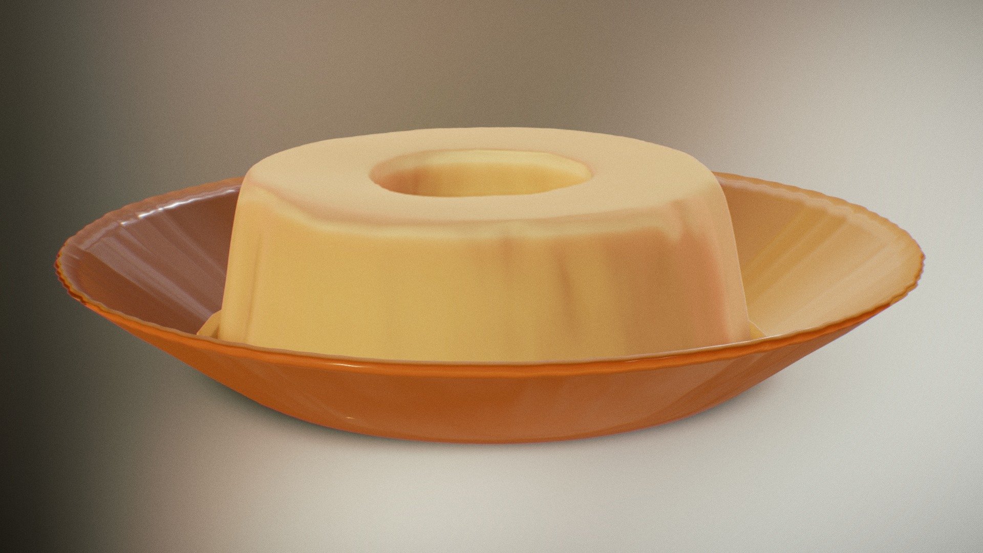 Typical Brazilian Glass Plate (Free) - Download Free 3D model by ...