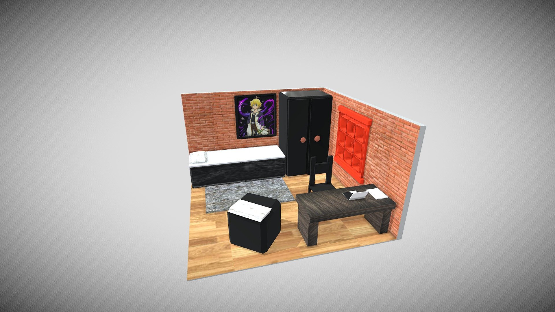 Quarto - 3D model by nicolaspvp375 [9ec84fe] - Sketchfab
