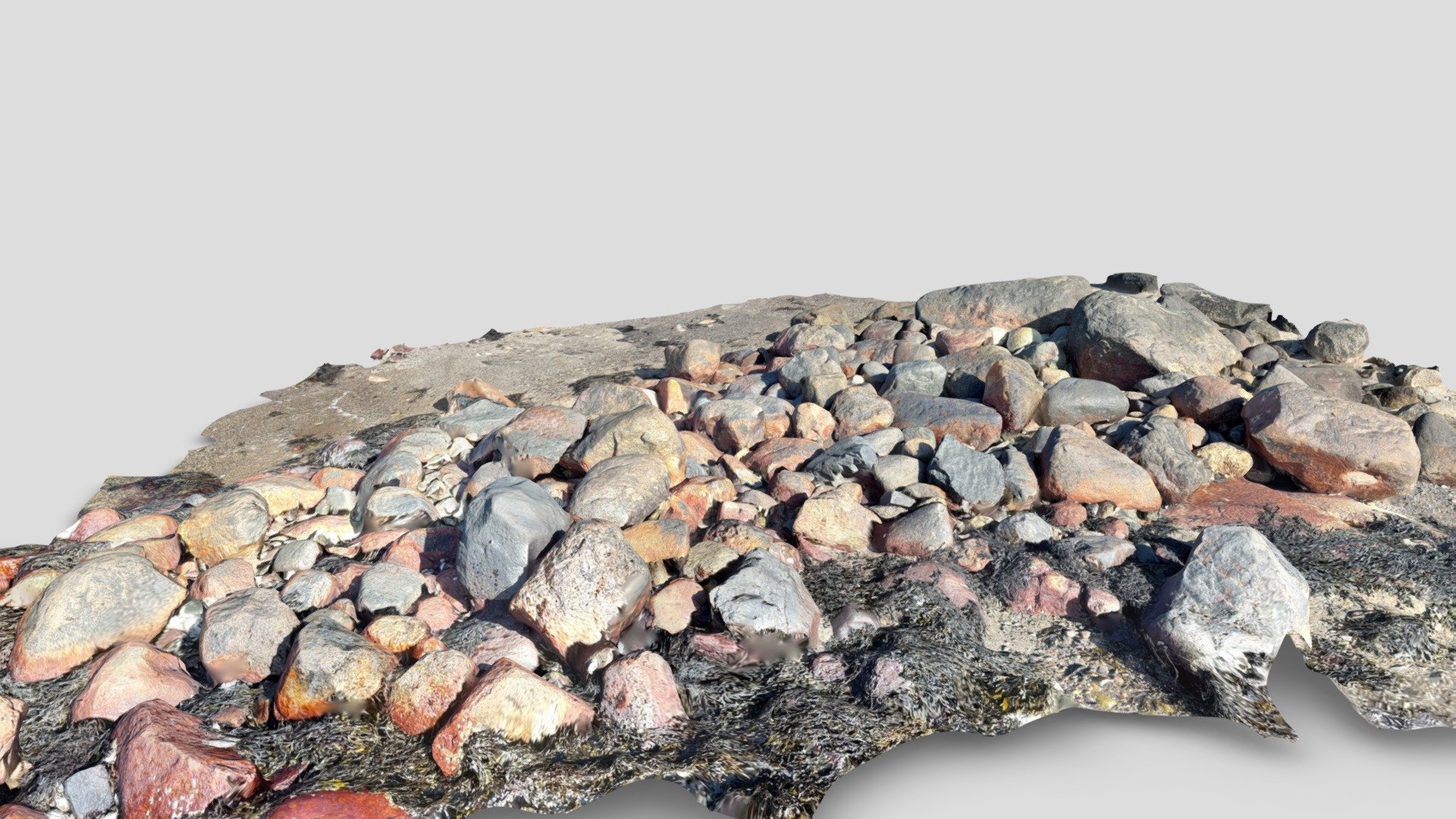 Stones on the coast - Download Free 3D model by BIMTEK HANSEN (@BIMTEK ...